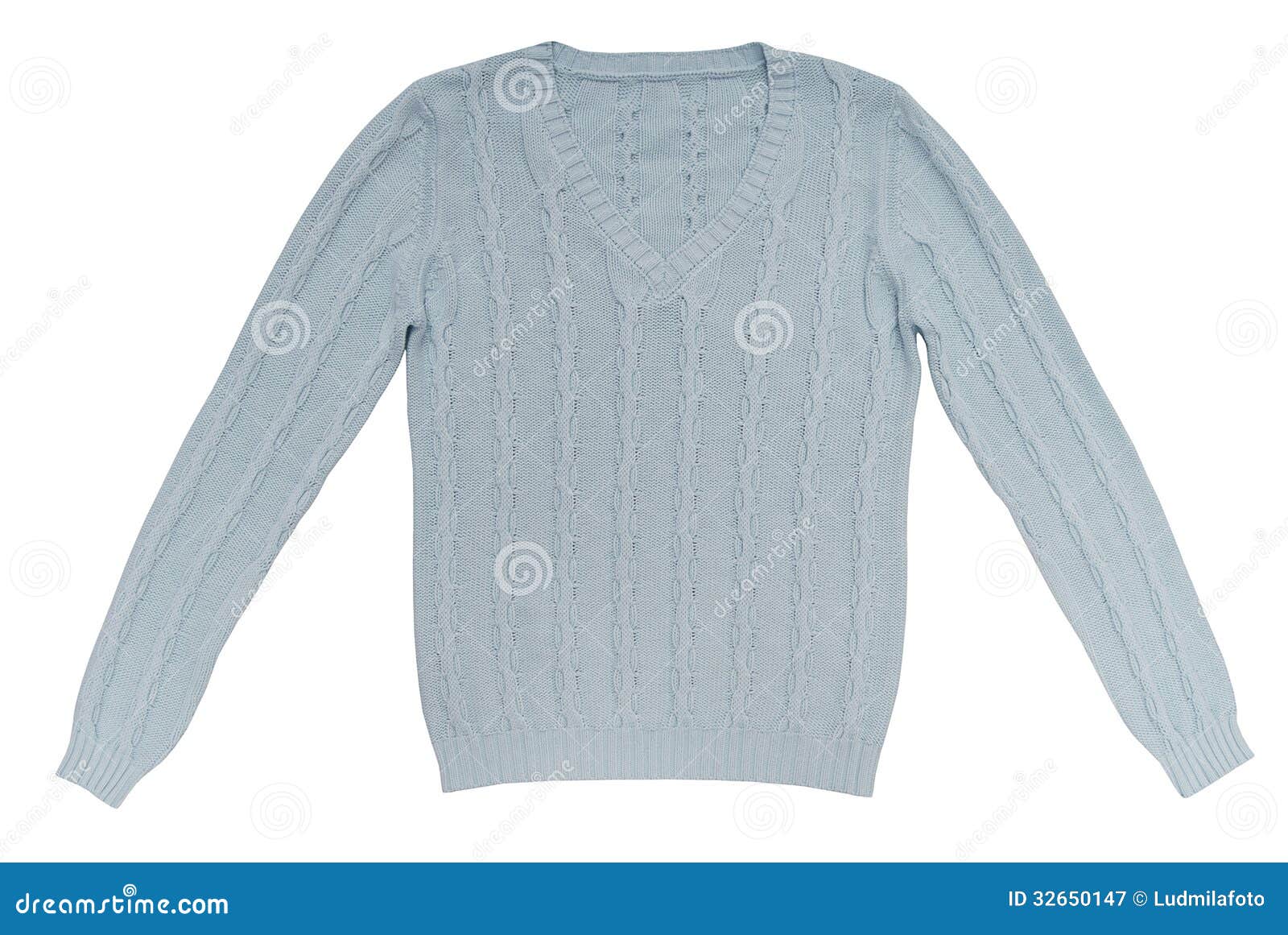 Suéter azul claro imagen de archivo. Imagen de camisa - 32650147