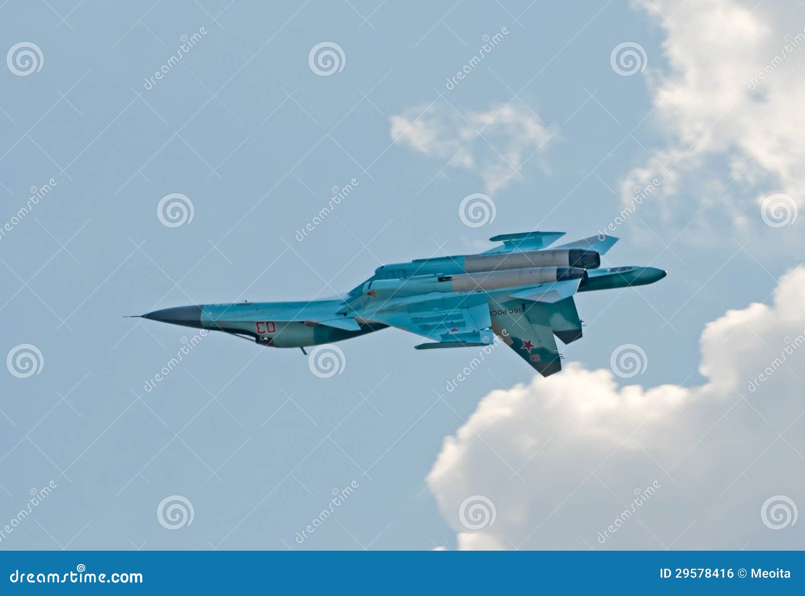 Su-34 Fighter-bomber in Inverted Flight Editorial Photo - Image of ...