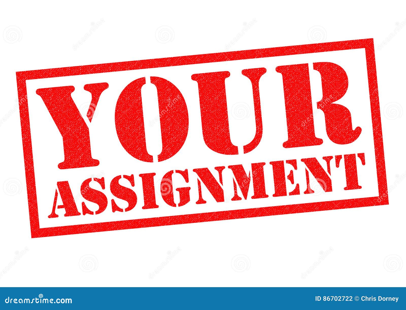 SU ASIGNACIÓN stock de ilustración. Ilustración de sellos - 86702722