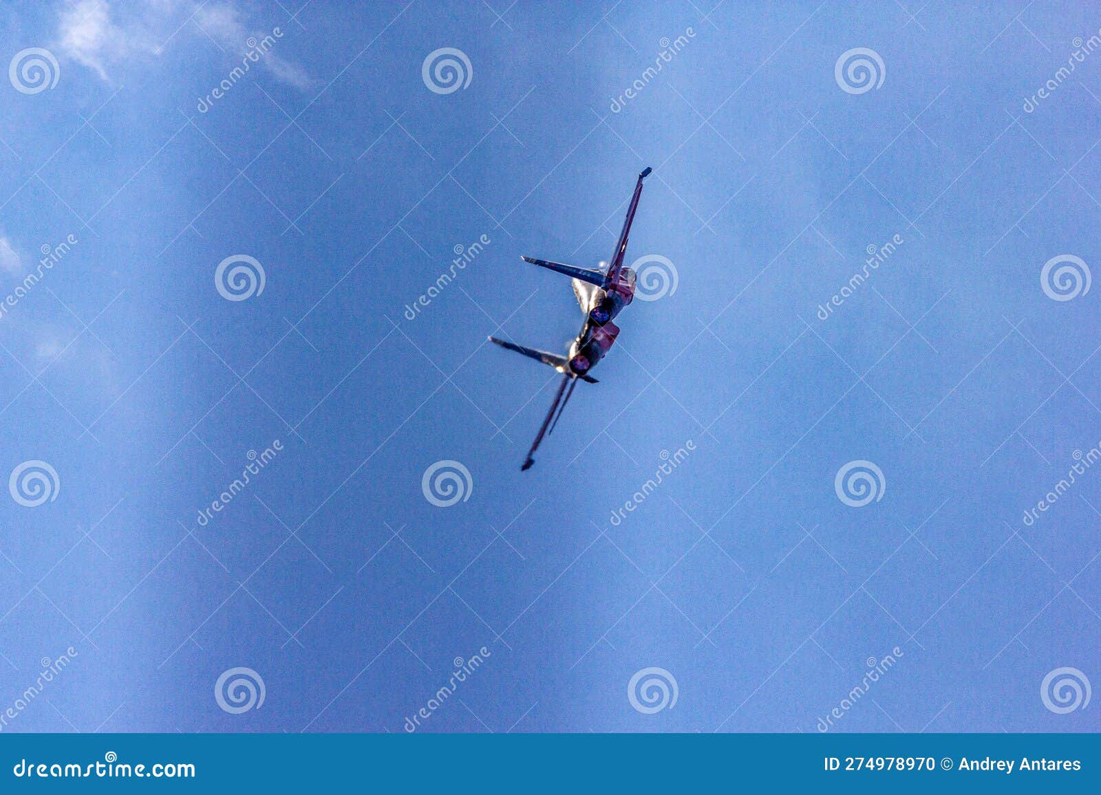 Su-30LL Flying Laboratory Aircraft Performs a Demonstration Flight ...