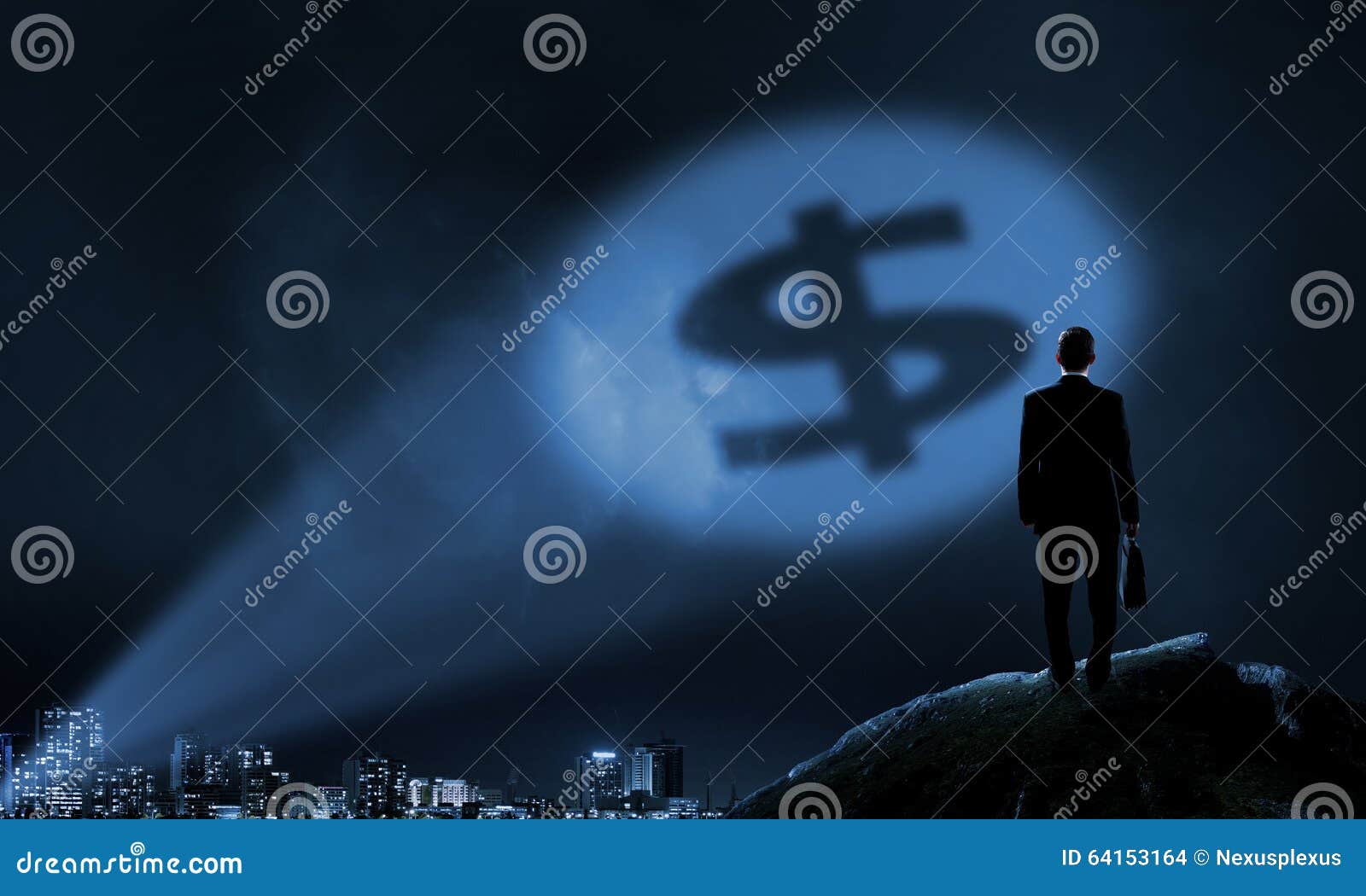 Su Meta Es Llegar a Ser Rica Foto de archivo - Imagen de divisa, humano ...