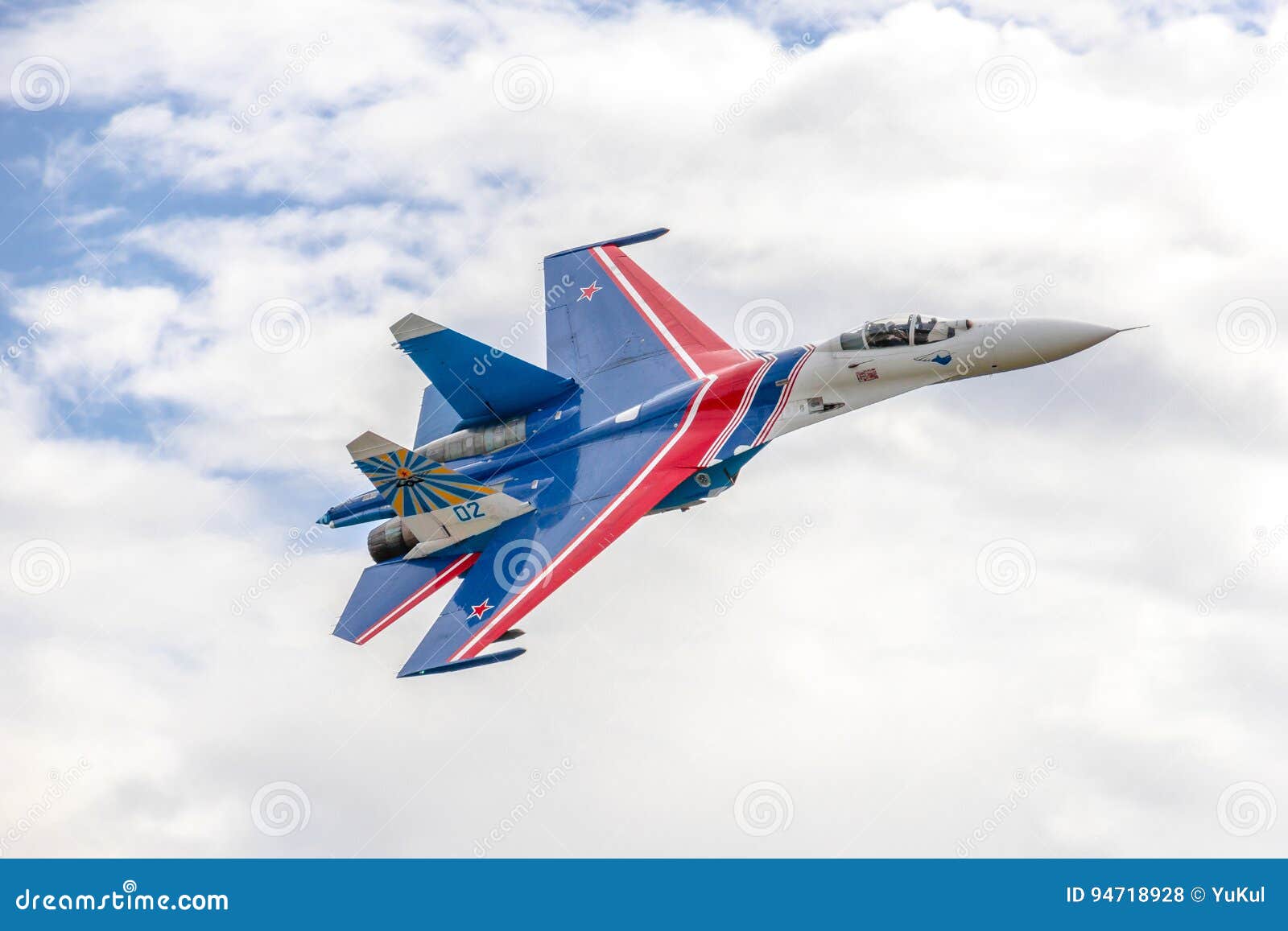 Su-27 editorial stock photo. Image of flight, force, aviation - 94718928