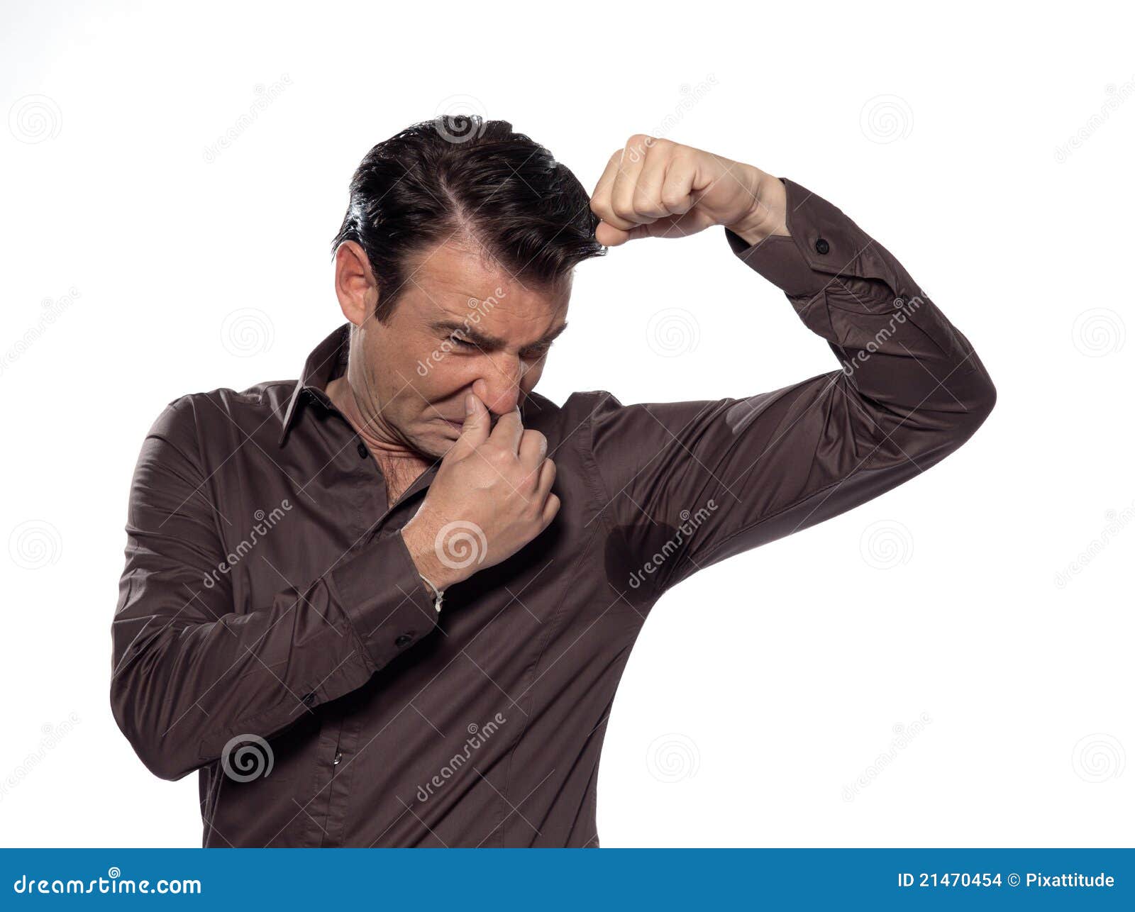 Suar Suado Retrato Do Homem Foto de Stock - Imagem de retrato, branco ...