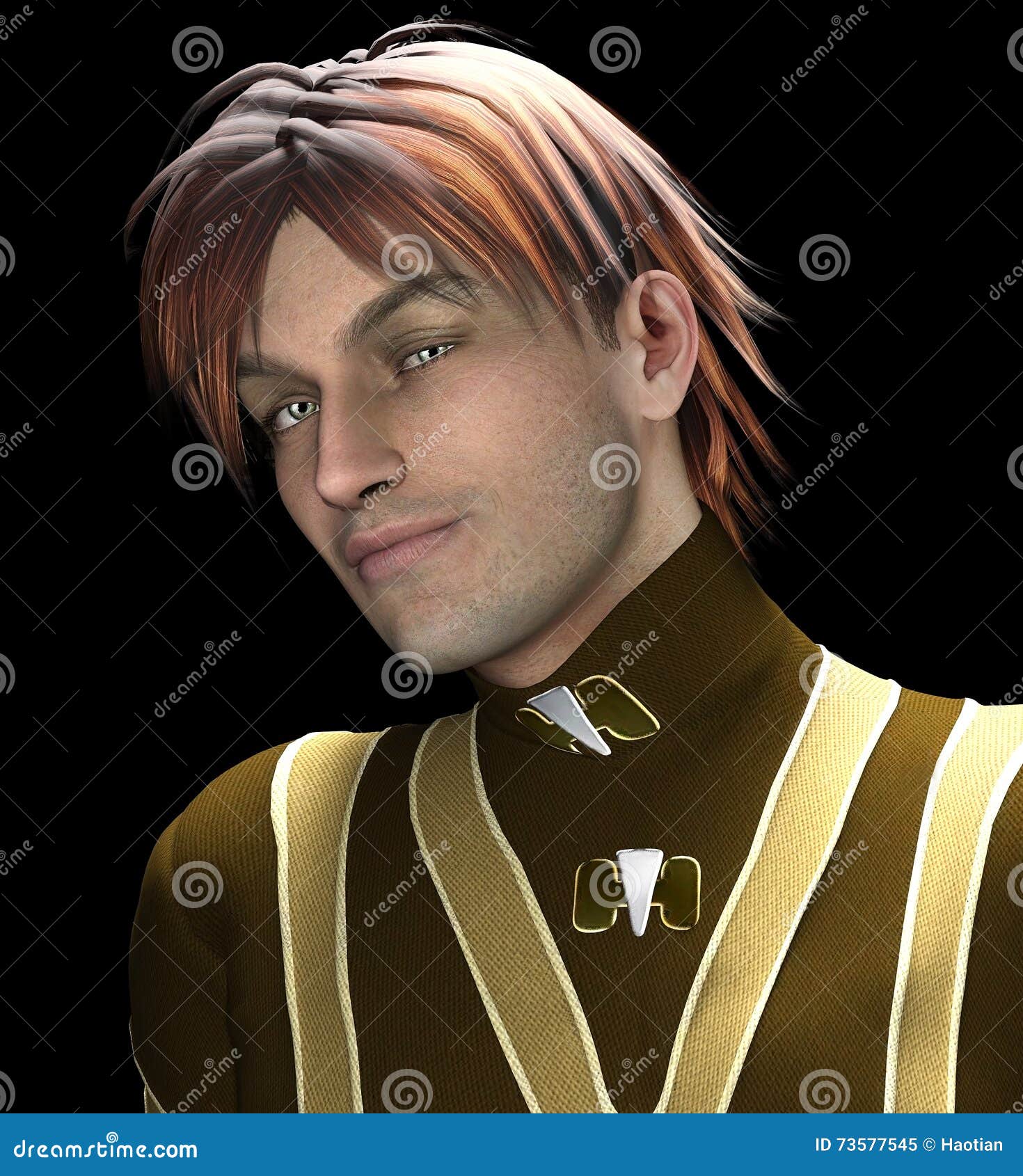 Suave Guy stock illustration. Illustration of render - 73577545