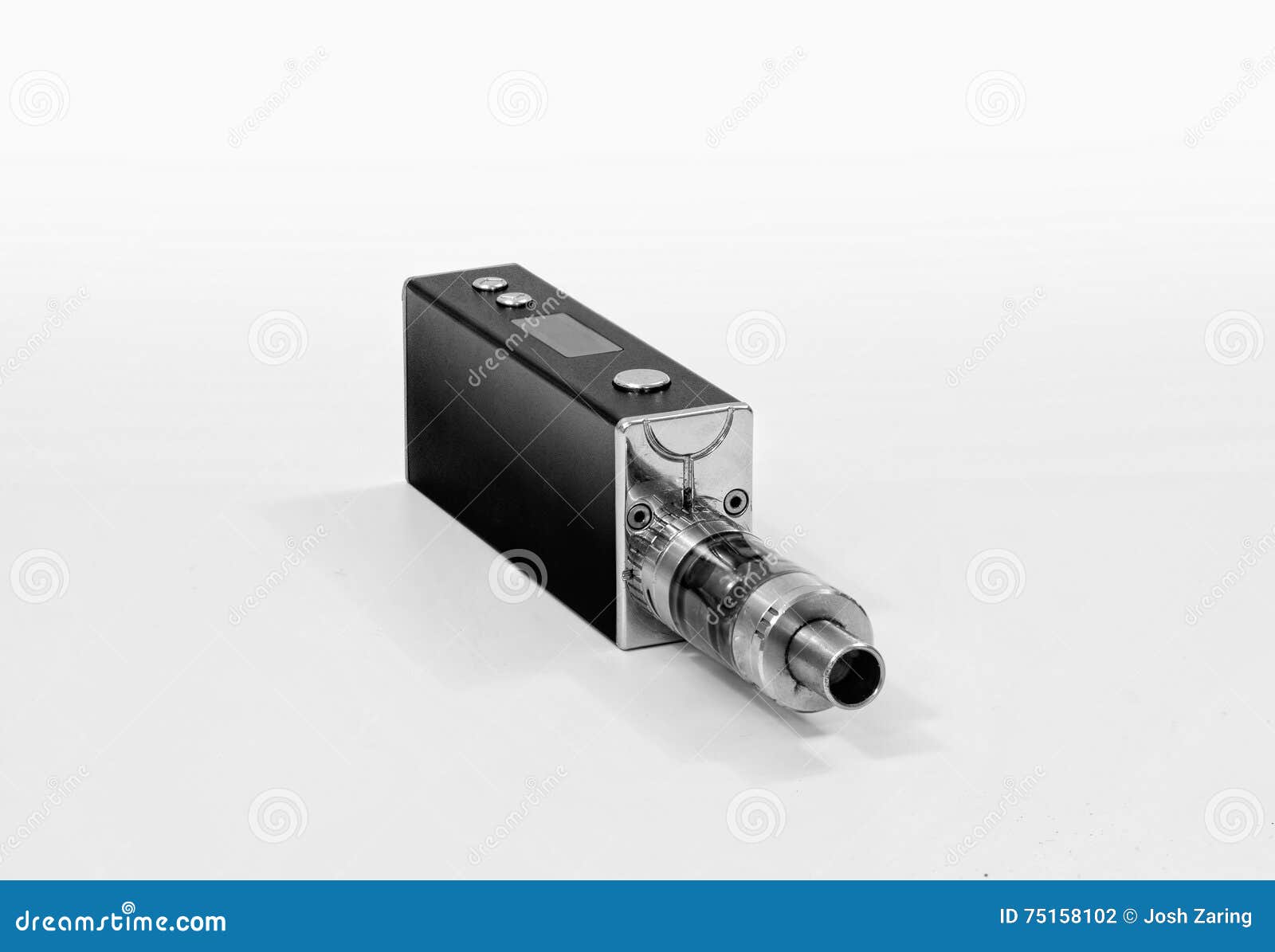 Sub Ohm Vape ECig And Battery Stock Photo - Image of black, battery ...