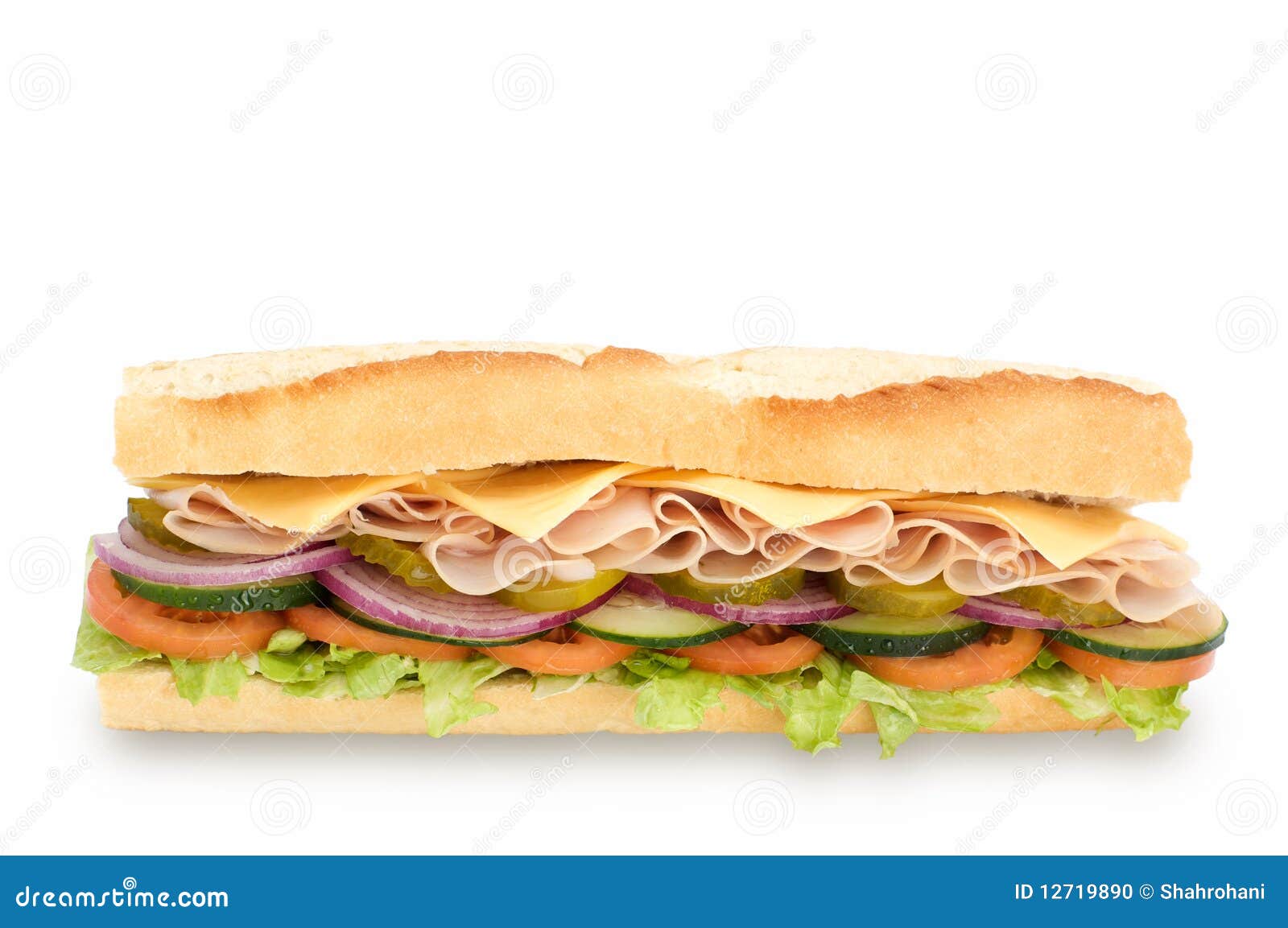 Sub sandwich stock photo. Image of eating, diet, deli - 12719890