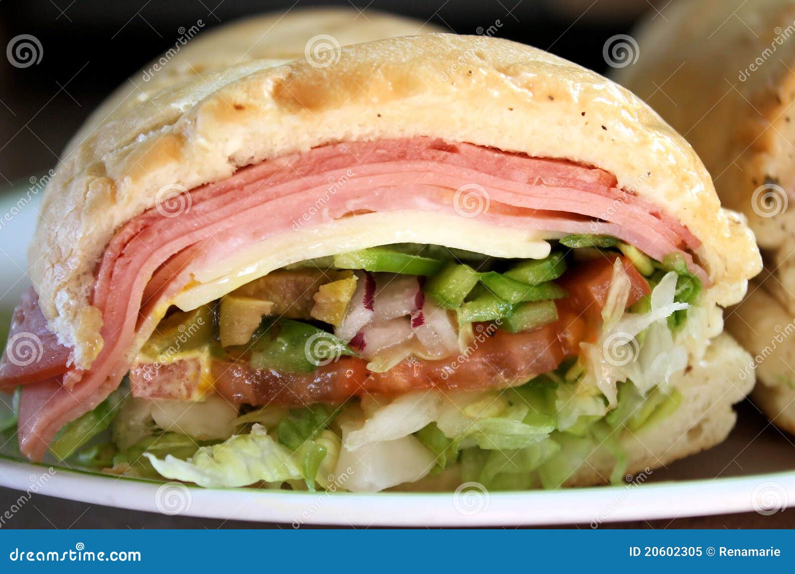 Sub Sandwich stock image. Image of sandwich, cuts, cold - 20602305
