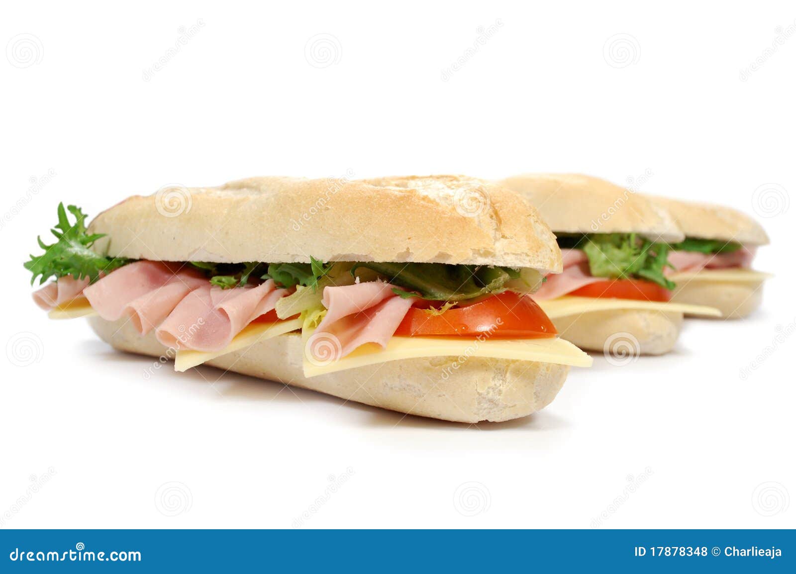 Sub sandwiches stock photo. Image of combo, submarine - 17878348