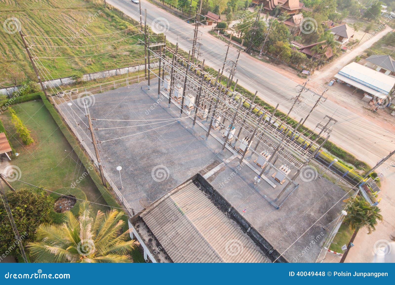 Sub station stock photo. Image of electrical, kilo, electricity - 40049448