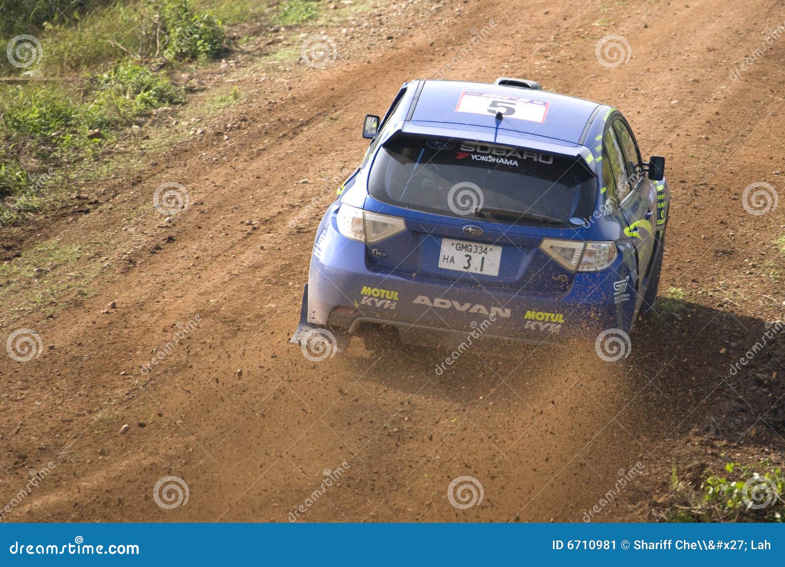 Subaru on dirt track editorial photo. Image of racing - 6710981