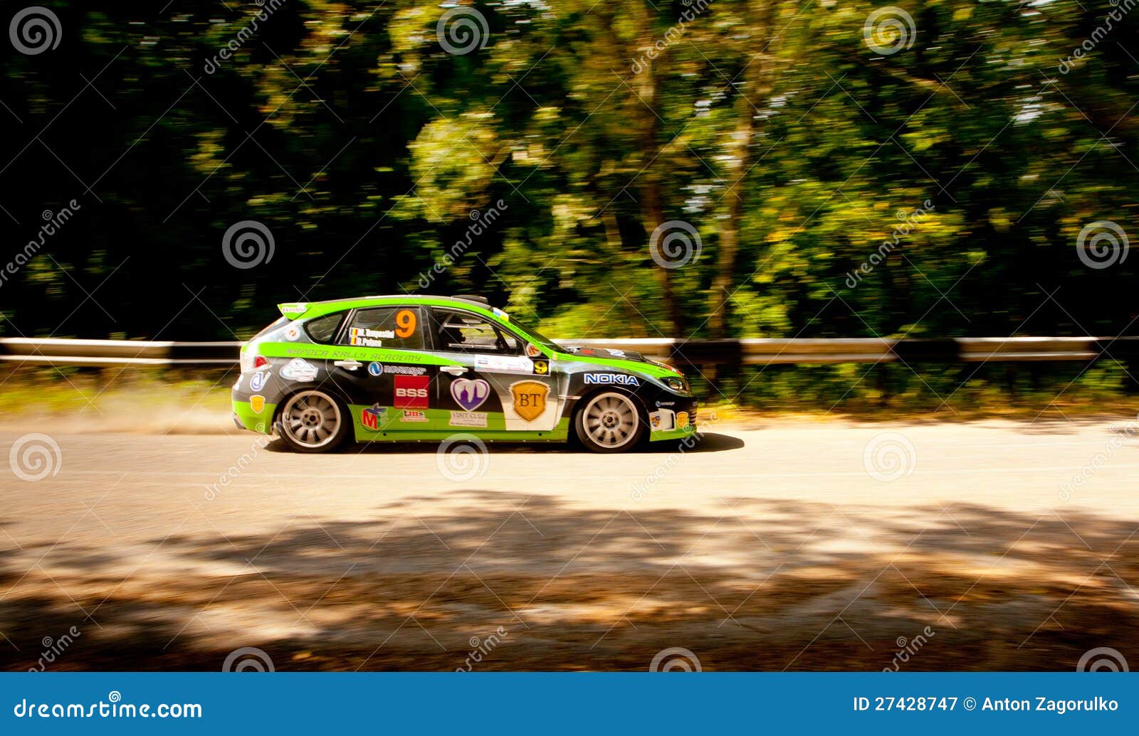 Subaru impreza rally car editorial photography. Image of vehicle - 27428747