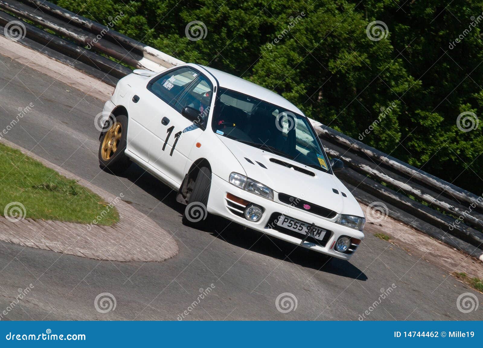 Subaru Imprezza editorial photography. Image of racing - 14744462