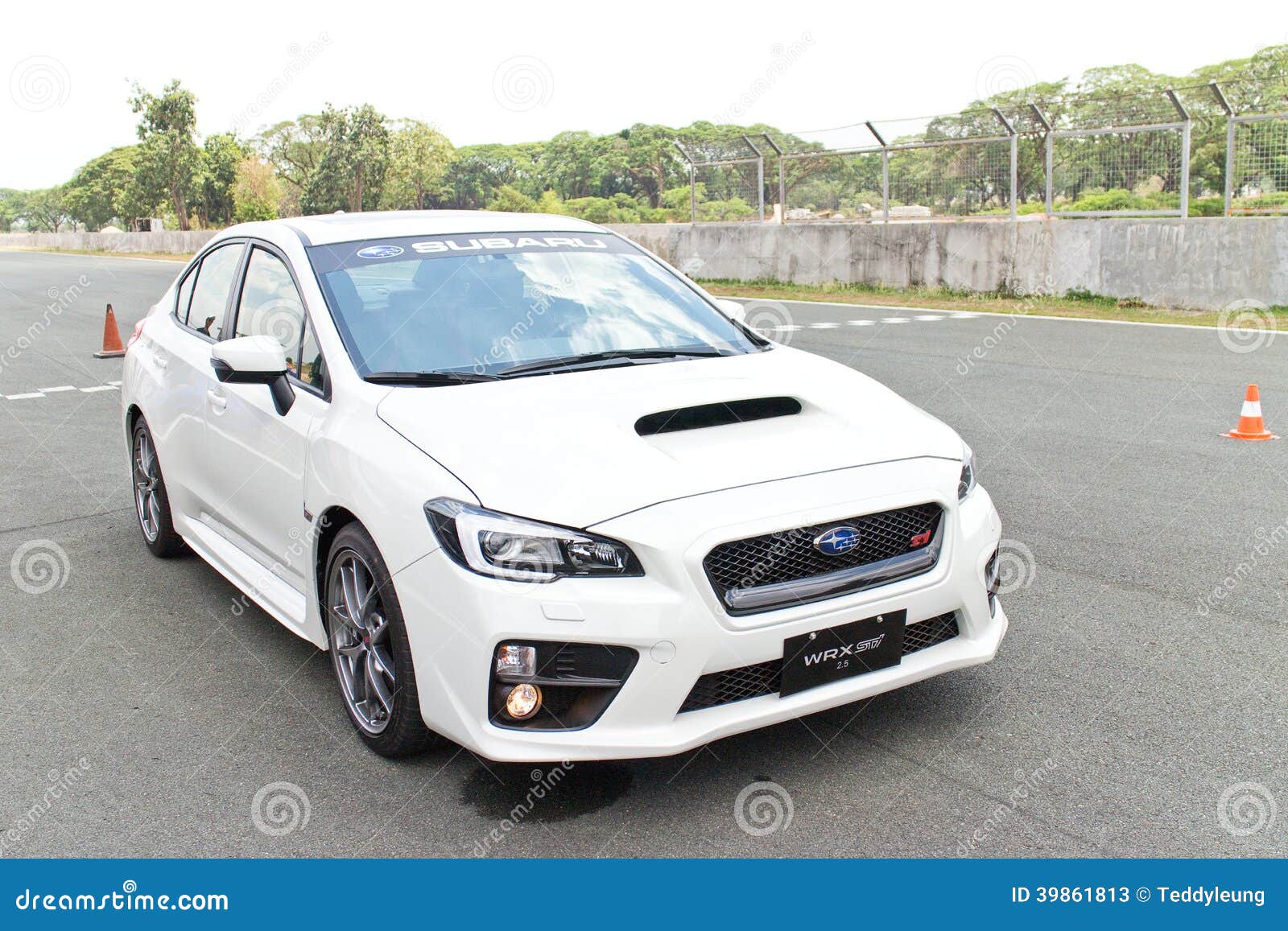 Subaru WRX STI 2014 2015 Model Editorial Stock Photo - Image of autos ...
