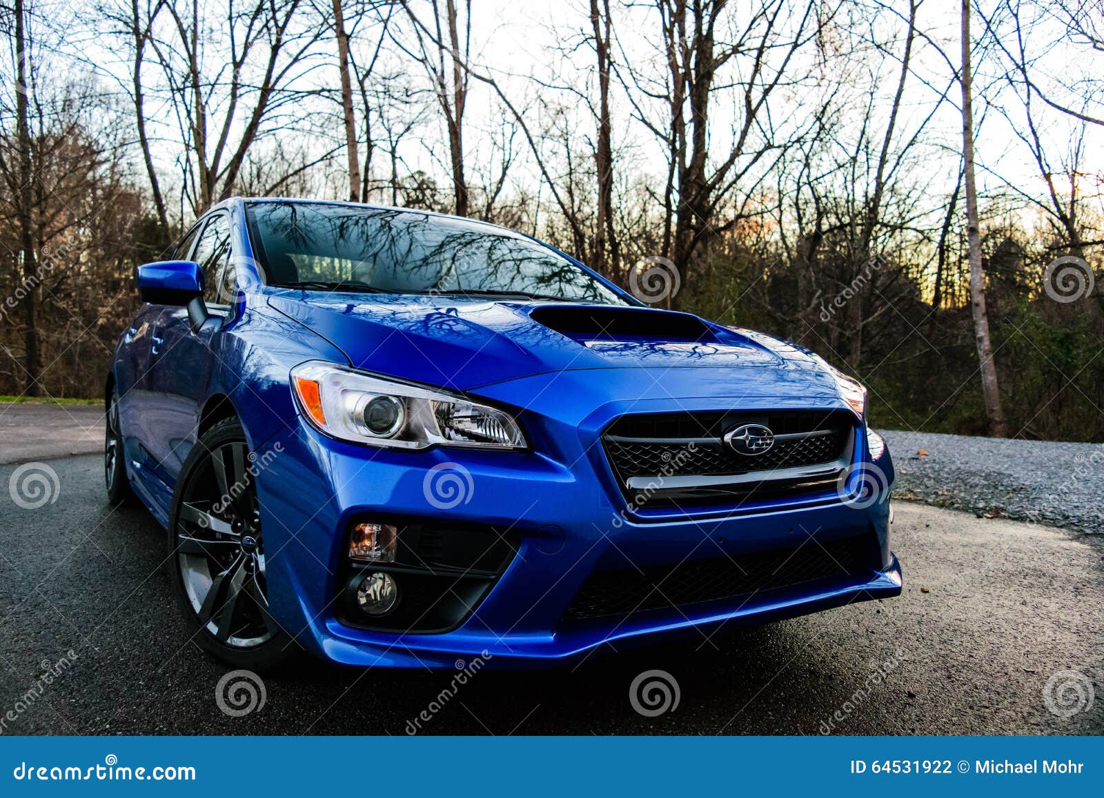 Subaru WRX editorial photography. Image of subaru, blue - 64531922