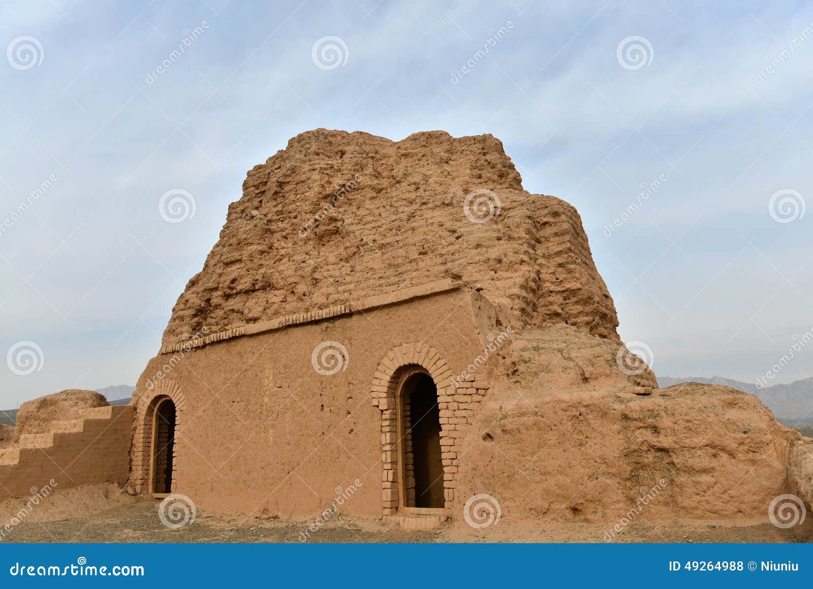 The Subashi stock photo. Image of xinjiang, sites, kuqa - 49264988