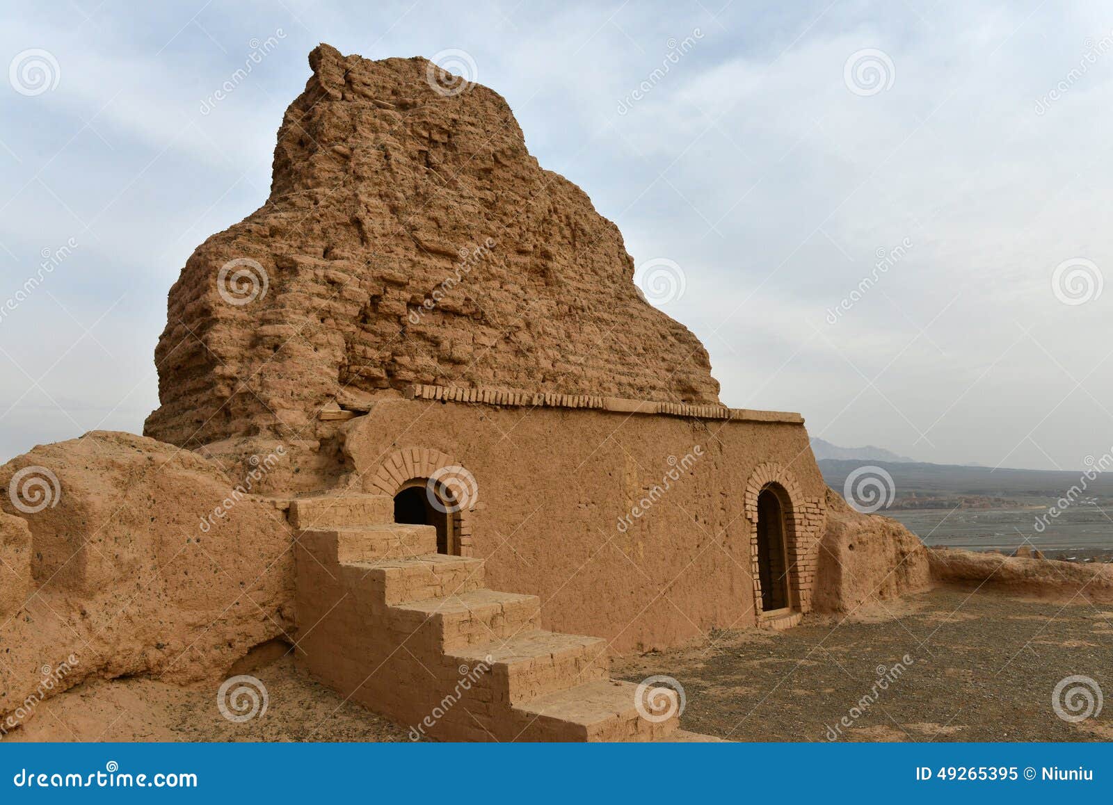 The Subashi stock image. Image of venue, historical, xinjiang - 49265395