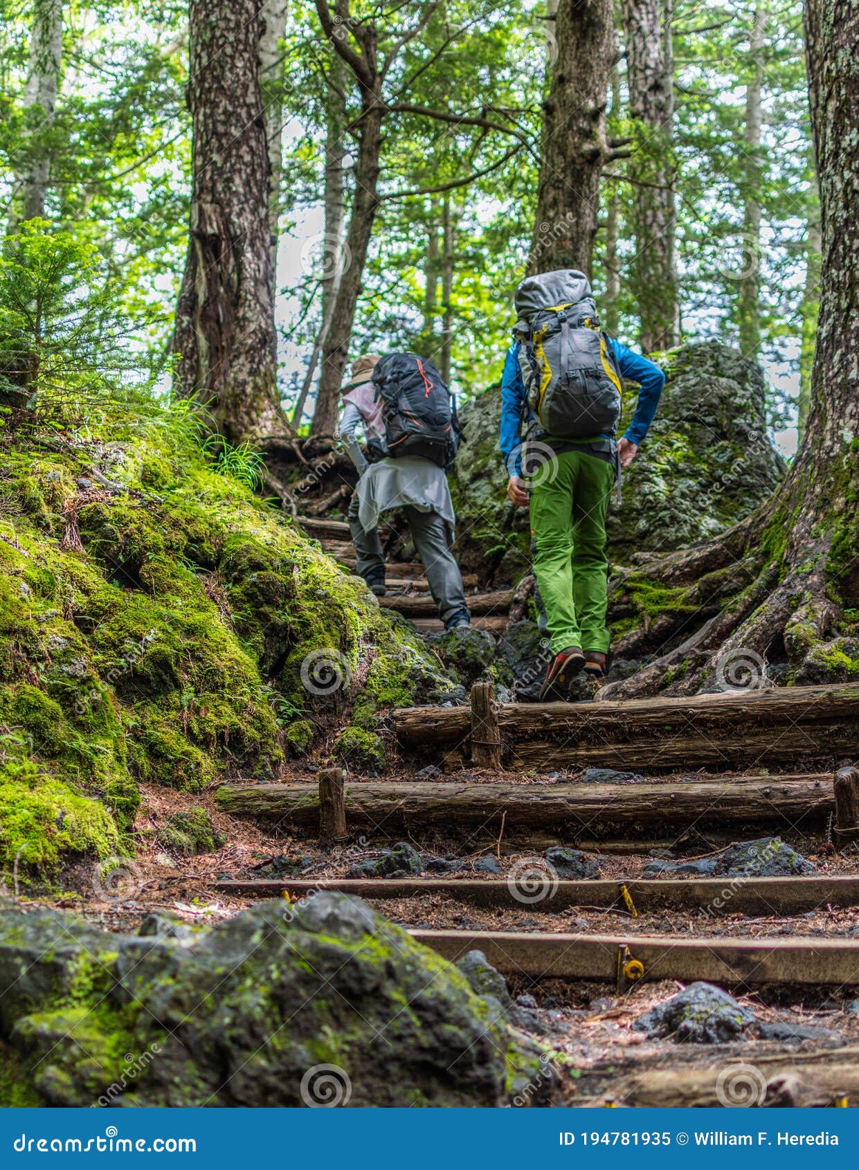 Subashiri Trail To Make the Top of Mount Fuji Stock Image - Image of ...