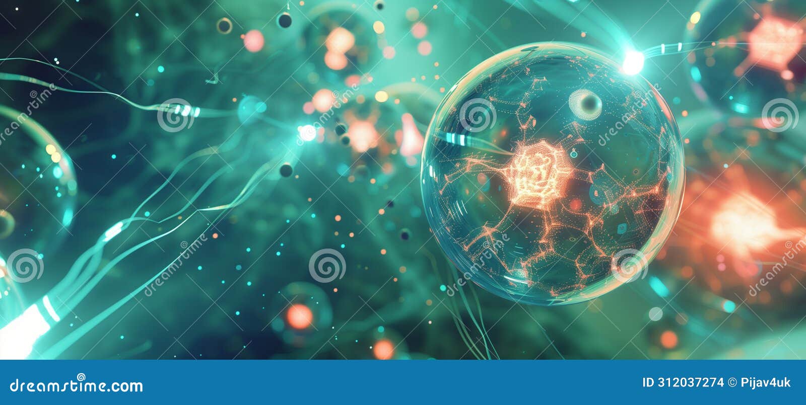 Subatomic Proton Particle Collision in Nuclear Fusion Experiment Lab Stock Photo - Image of ...