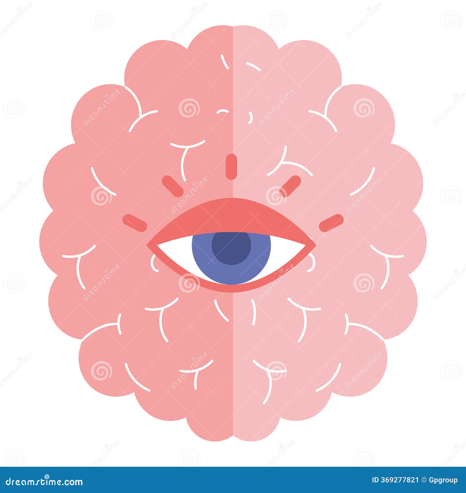 Subconscious Mind Iceberg Vector Illustration | CartoonDealer.com ...