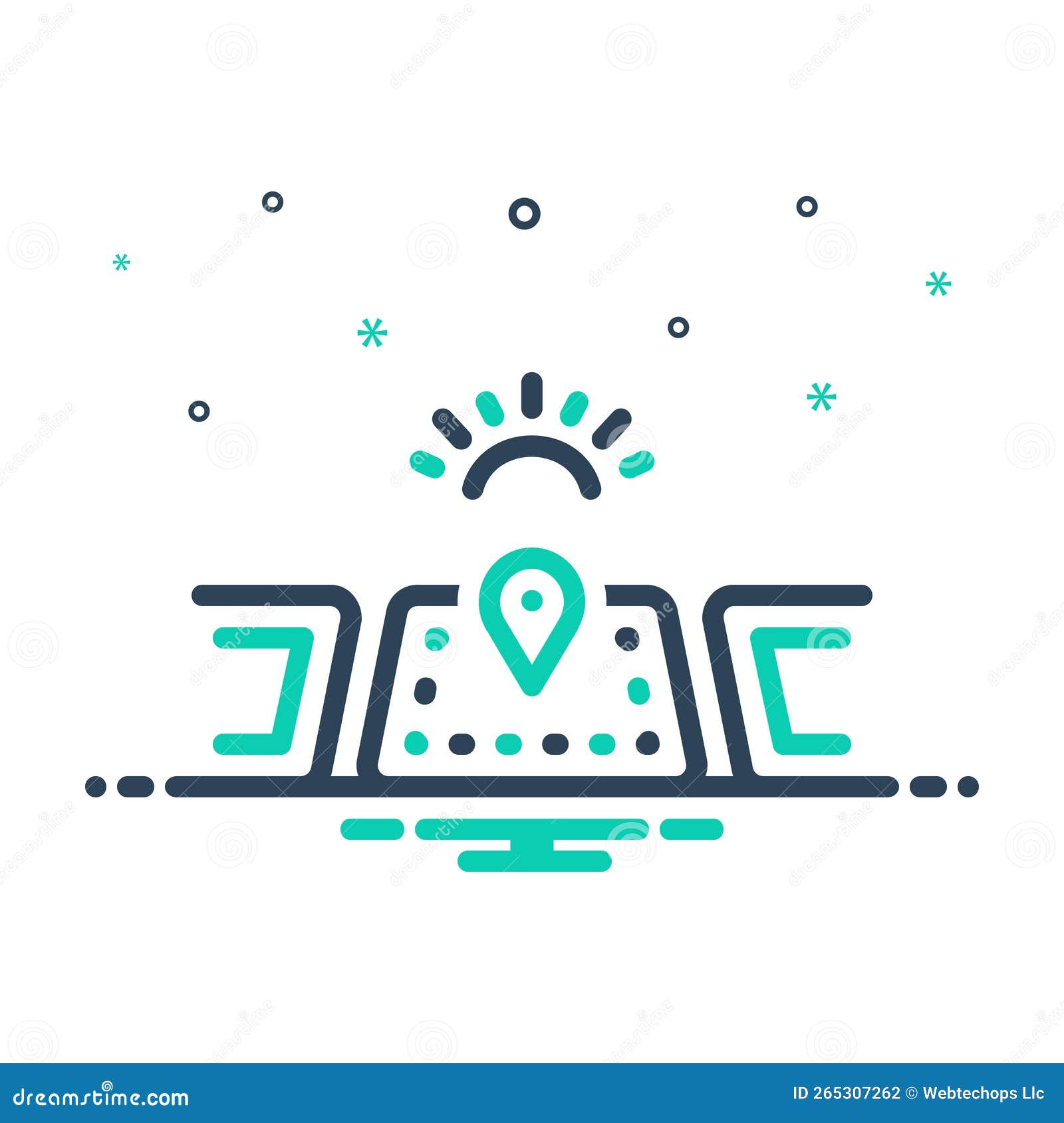 Mix Icon for Subdivision, Branch and Subsection Stock Vector ...