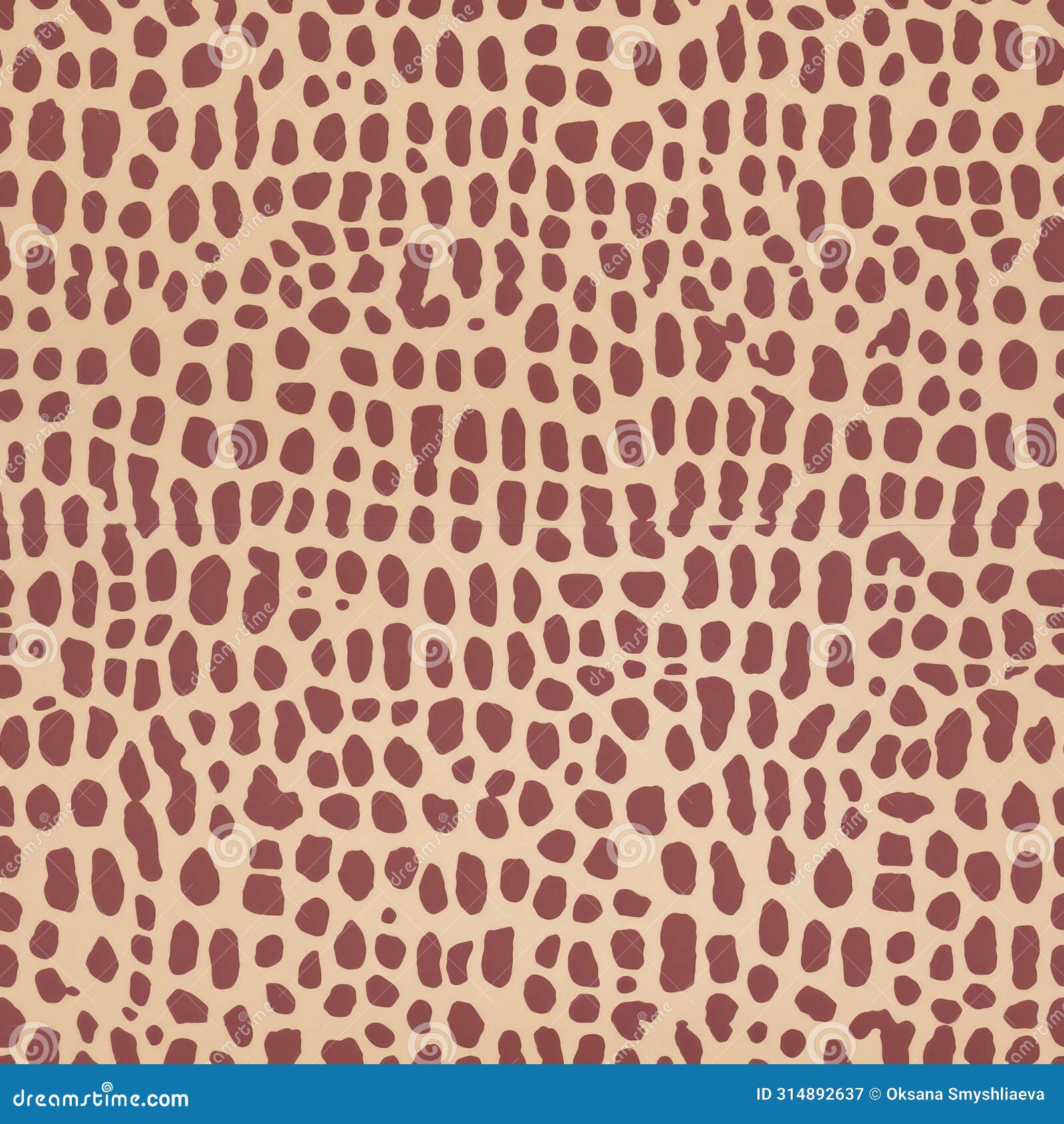 Subdued Red and Pink Leopard Spots, Perfect for a Minimalist Aesthetic ...