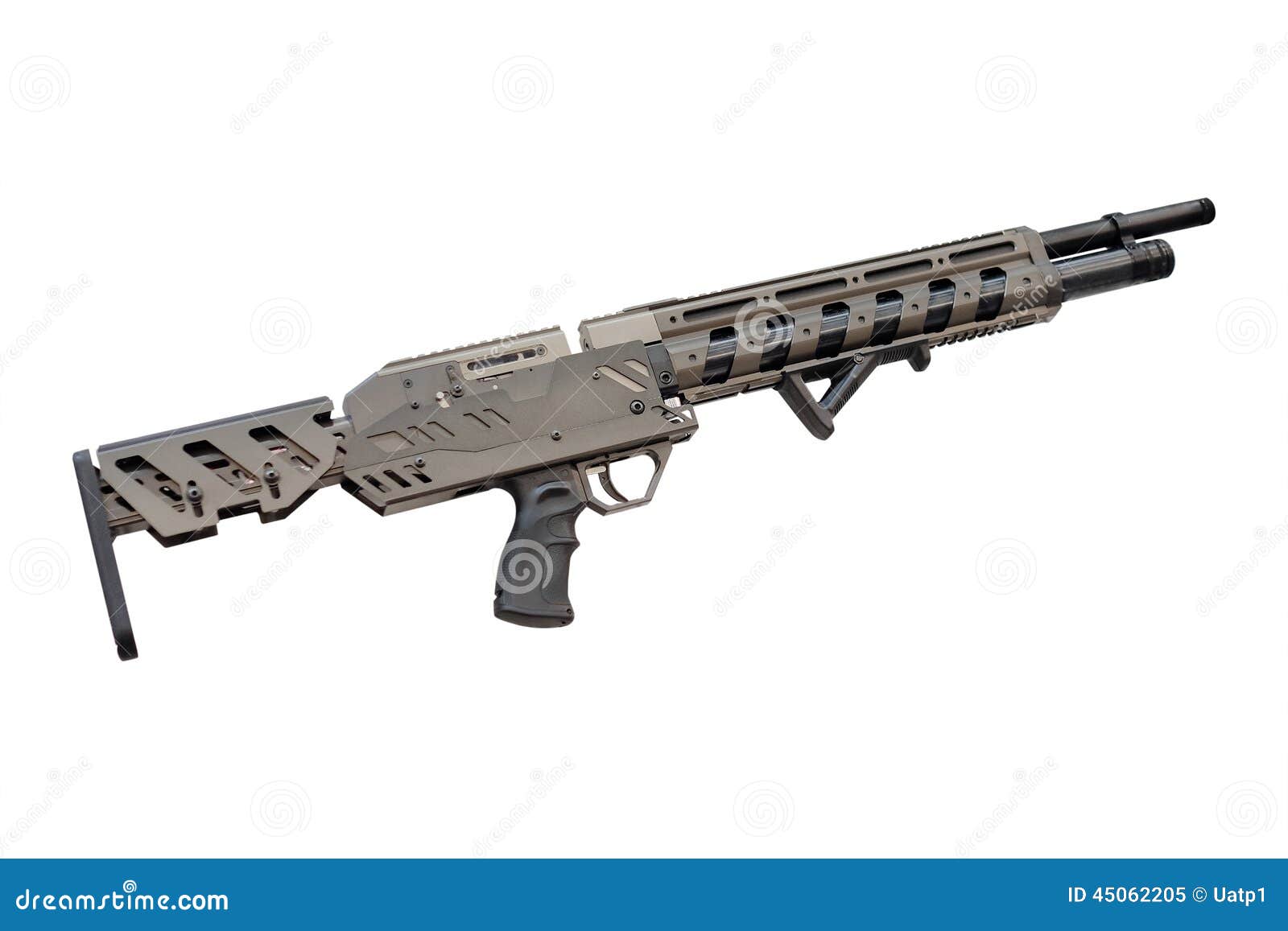 Subfusil ametrallador imagen de archivo. Imagen de bala - 45062205