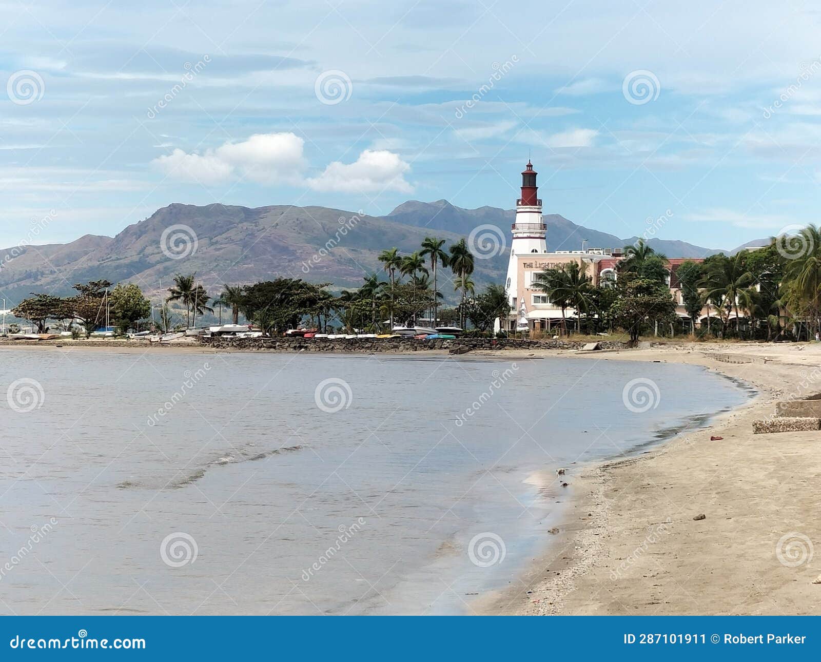 Subic Bay Philippines Beach Lighthouse Stock Image - Image of beach ...