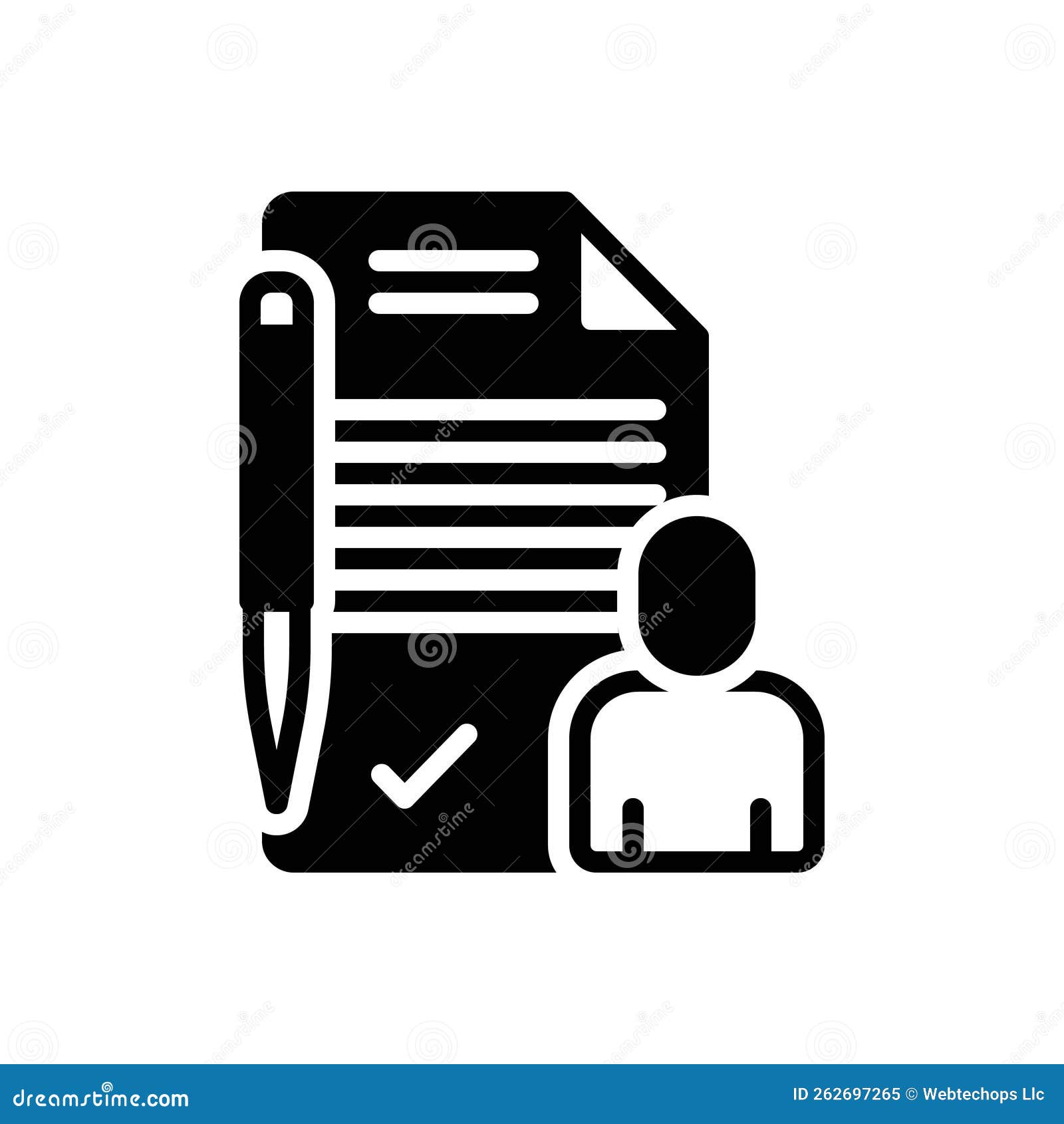 Black Solid Icon for Subjective, Individual and Content Stock Vector ...