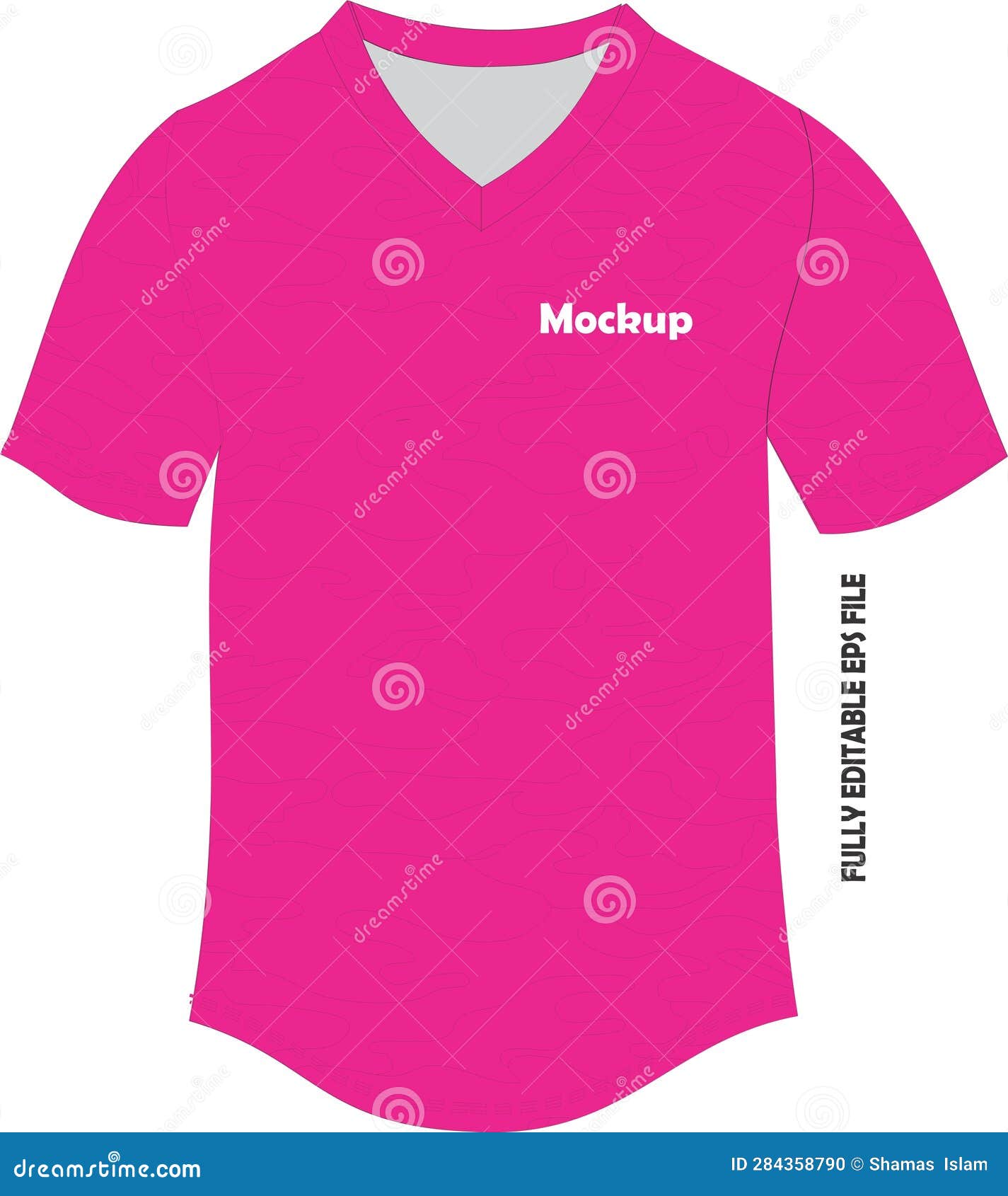 Sublimated Baseball Jersey Mock Ups Templates Vector Illustration ...