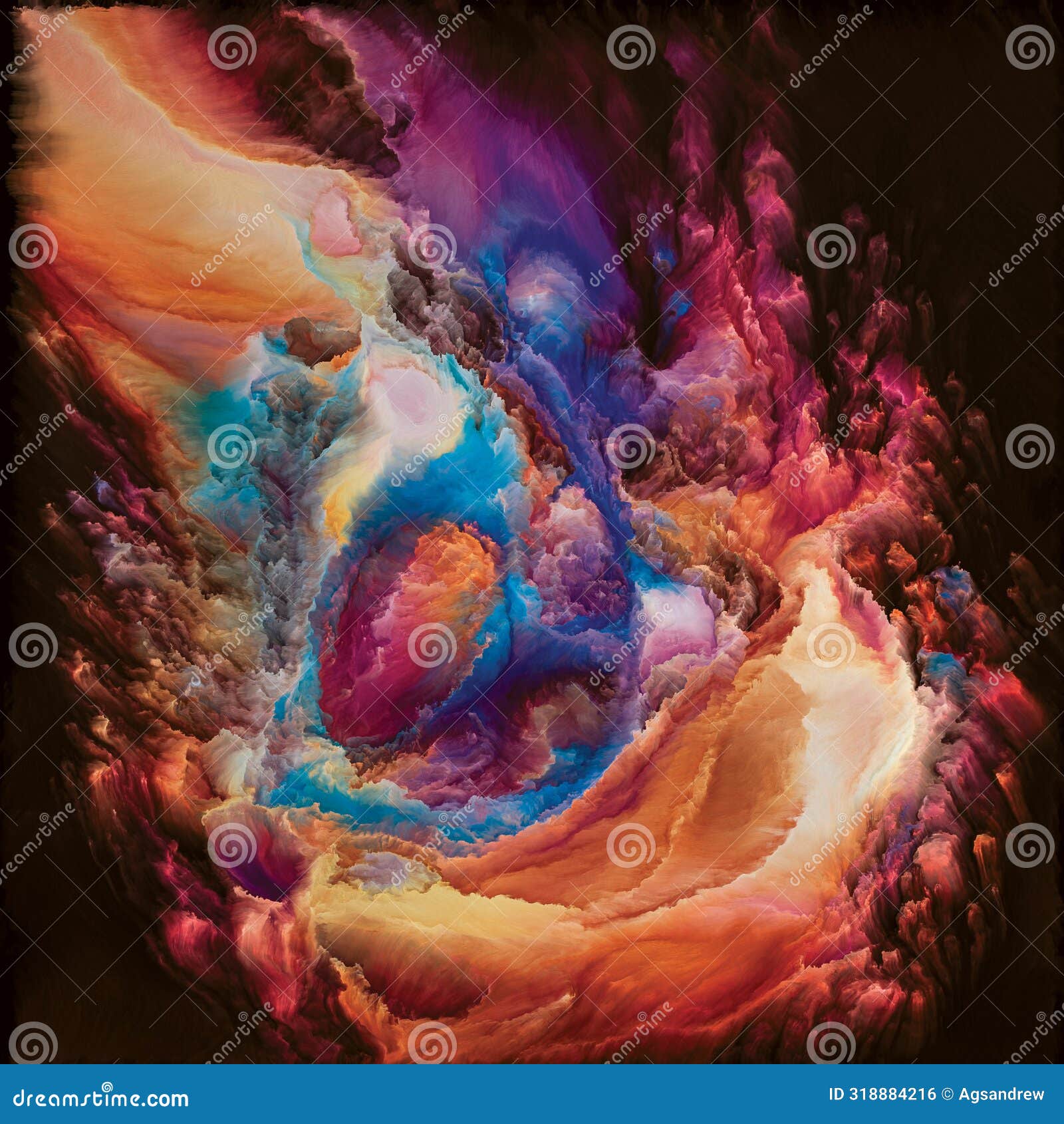 Sublimation of Elevated Textures Stock Illustration - Illustration of ...