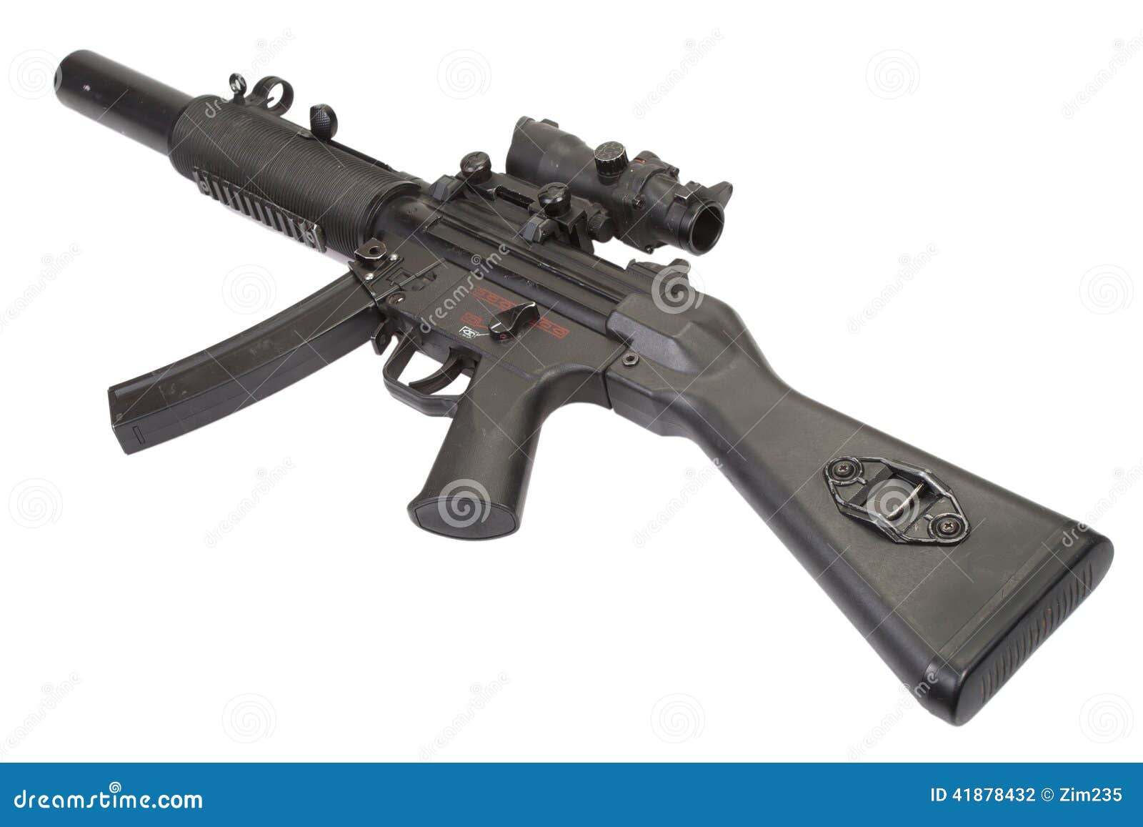 submachine gun mp5 with silencer Coloso