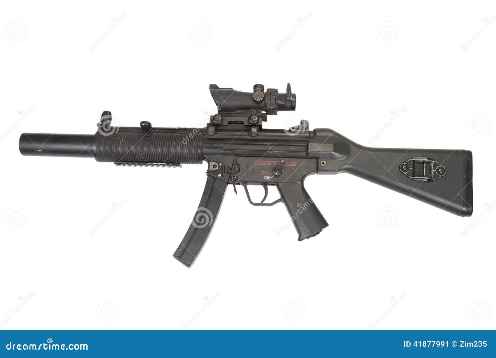 submachine gun mp5 with silencer Coloso