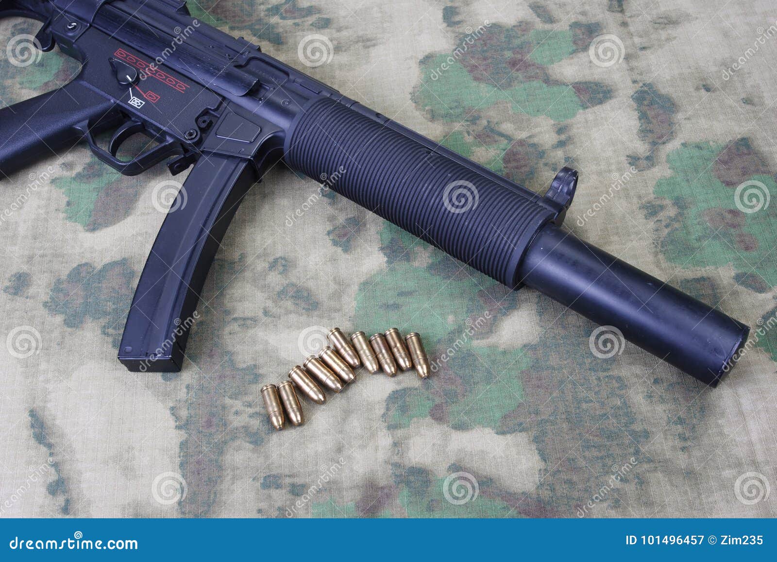 Submachine Gun Mp5 Silencer Stock Photos - Download 44 Royalty Free Photos