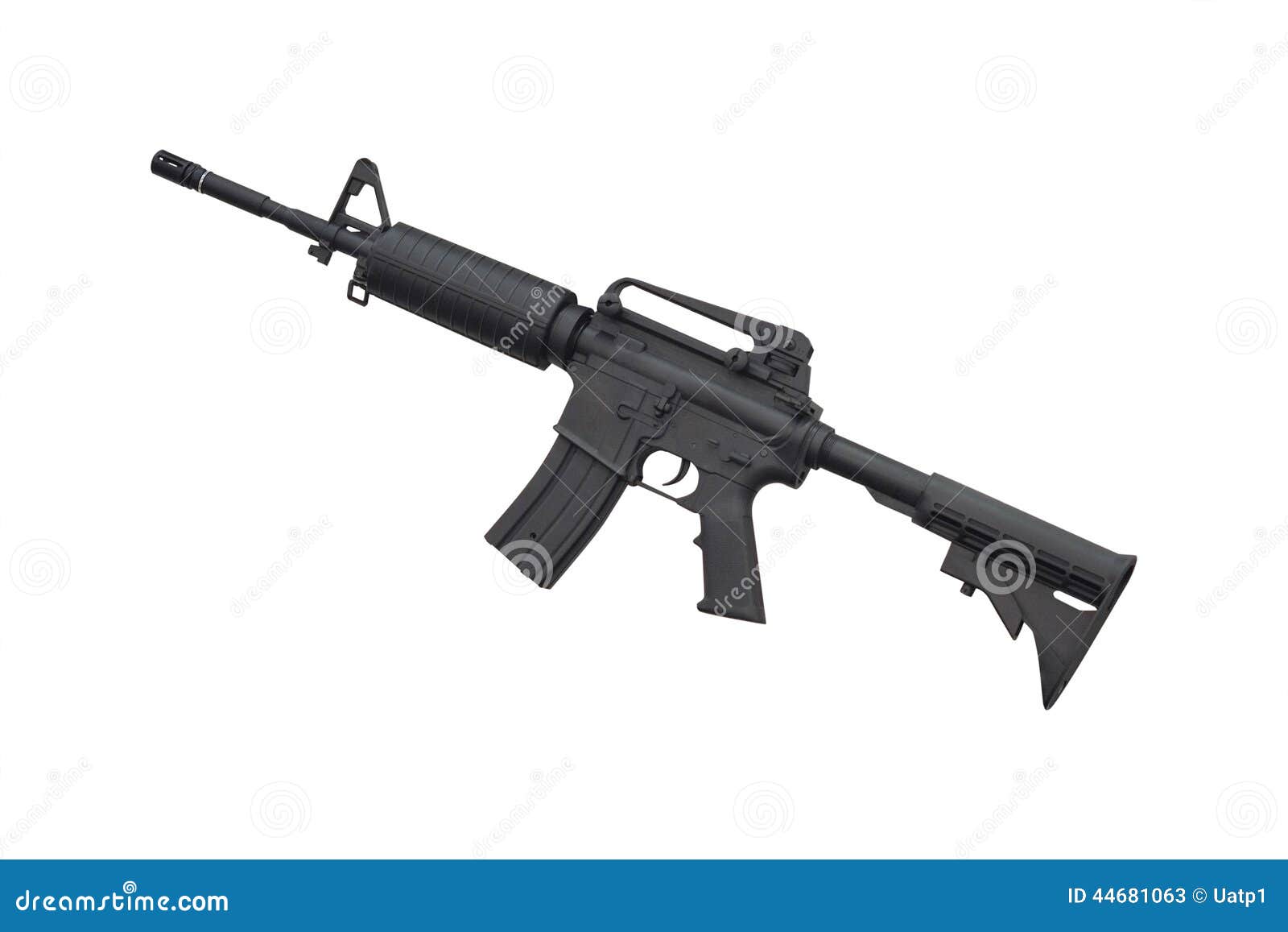 Submachine gun stock image. Image of bullet, tactical - 44681063