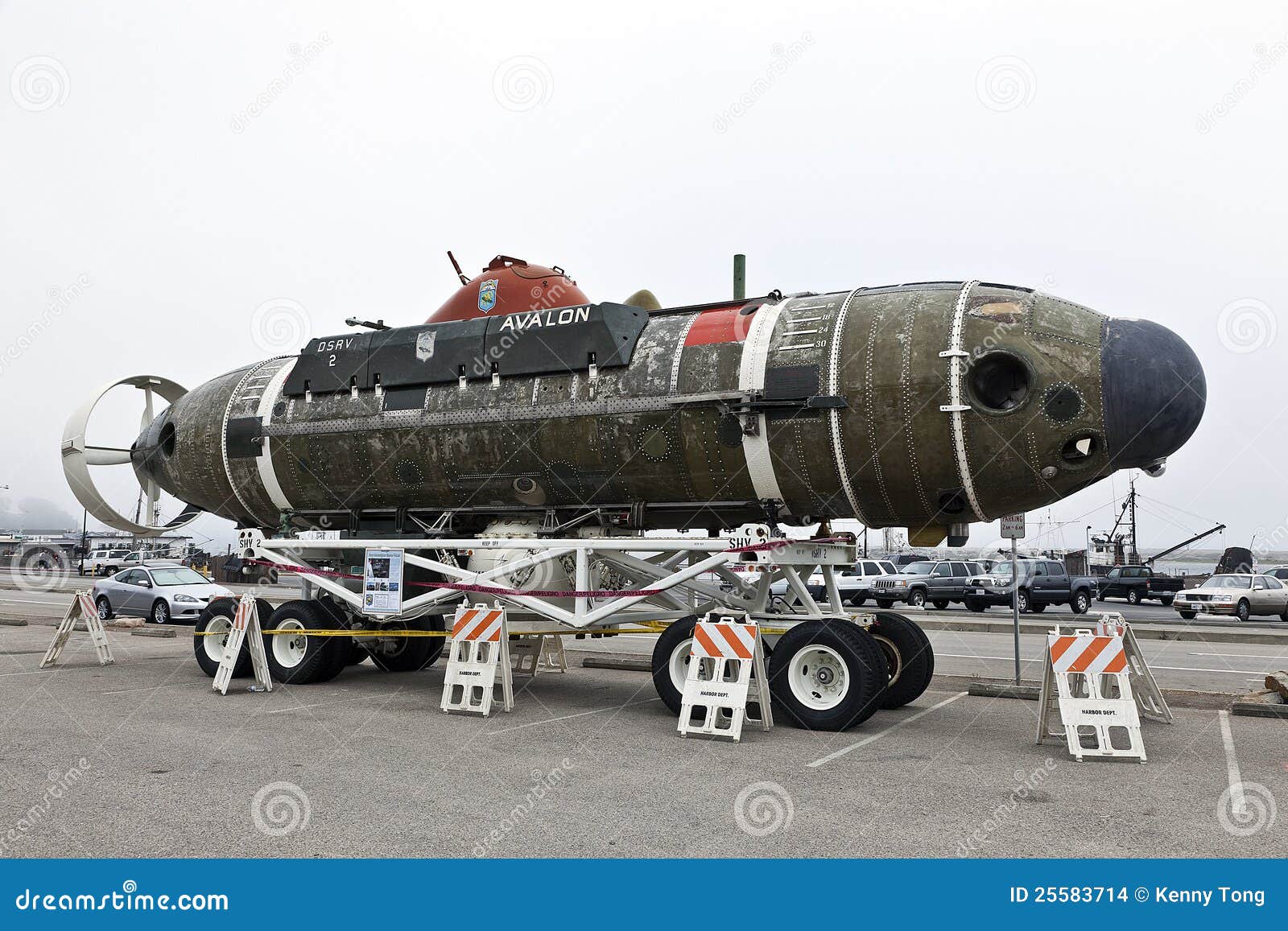 Submarine-AVALON DSRV editorial stock image. Image of service - 25583714