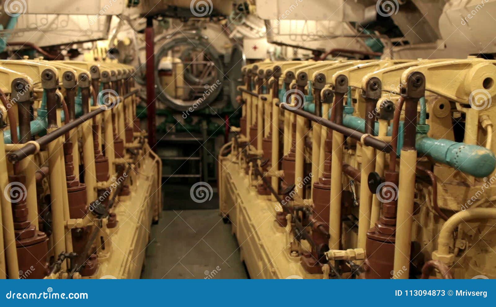 Submarine engine room stock video. Video of marine, bulkhead - 113094873