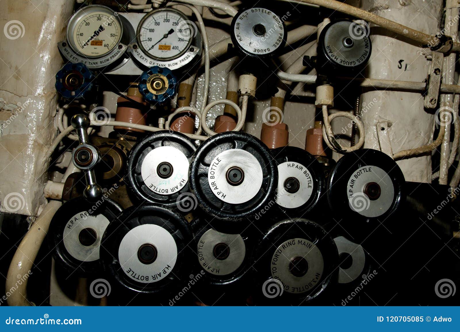Submarine Engine Room Royalty-Free Stock Image | CartoonDealer.com ...