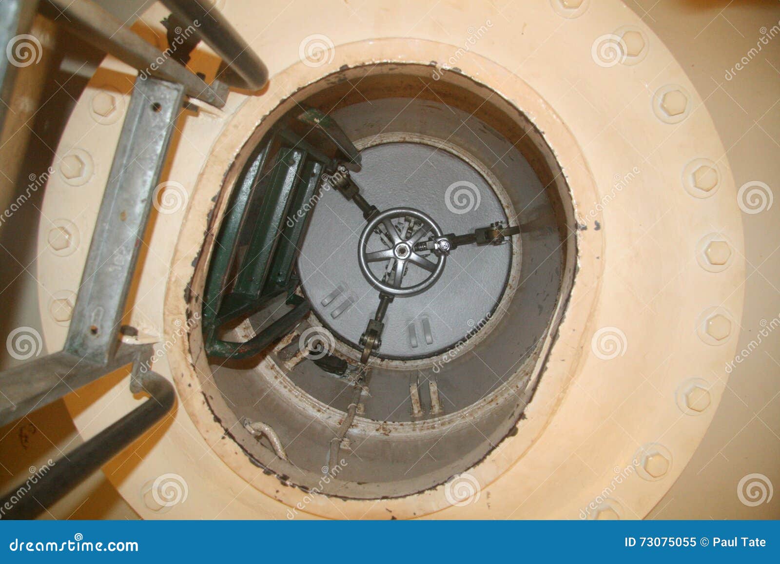 Submarine escape hatch stock image. Image of escape, kitchen - 73075055