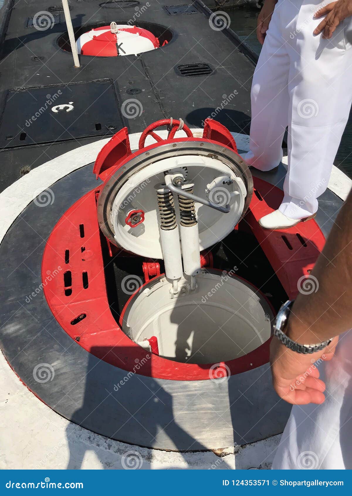 Submarine Hatch Door stock image. Image of navy, equipment - 124353571