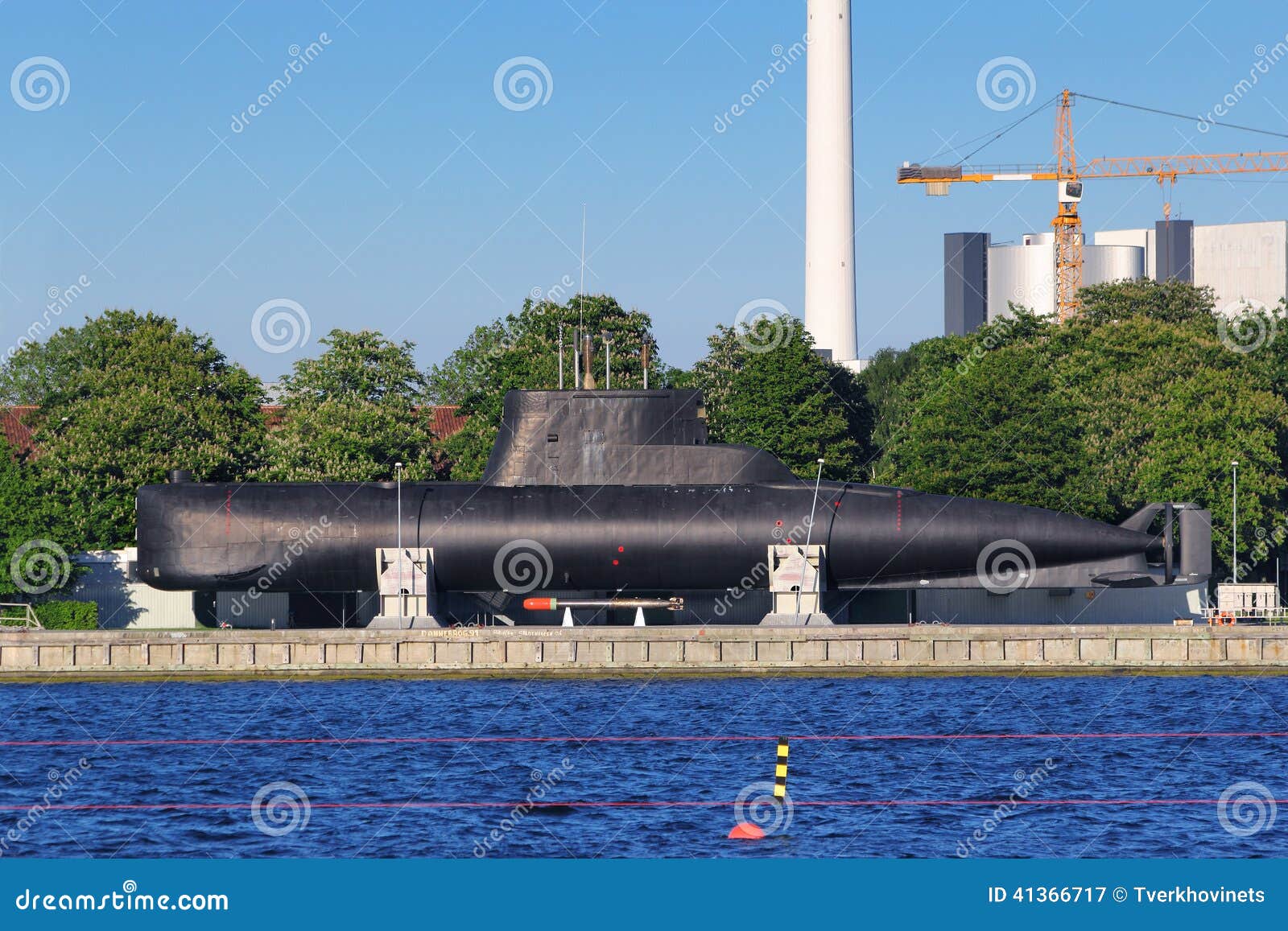 Submarine stock image. Image of touristic, copenhagen - 41366717