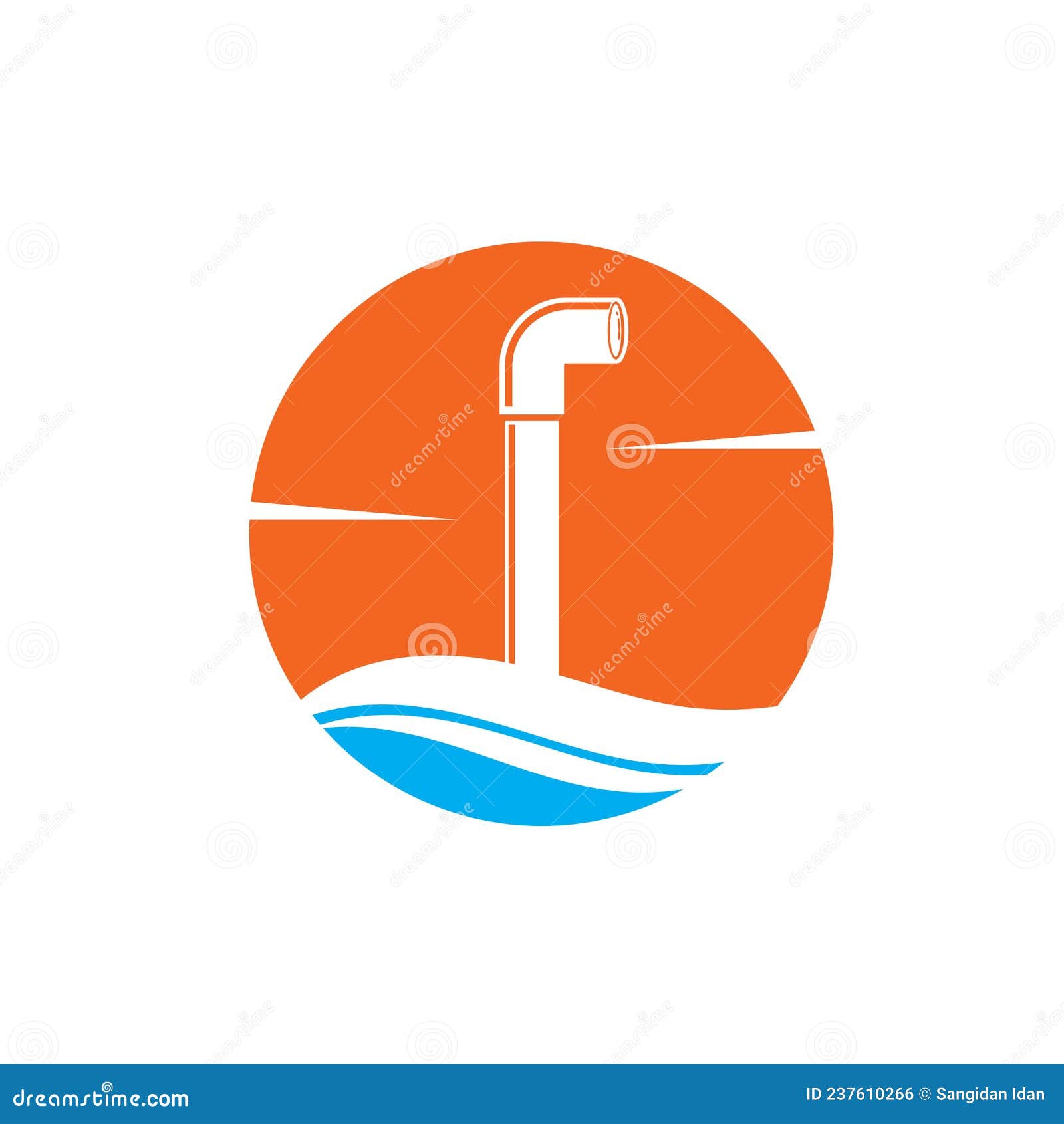 Submarine Periscope Icon Vector Illustration Concept Stock Vector ...