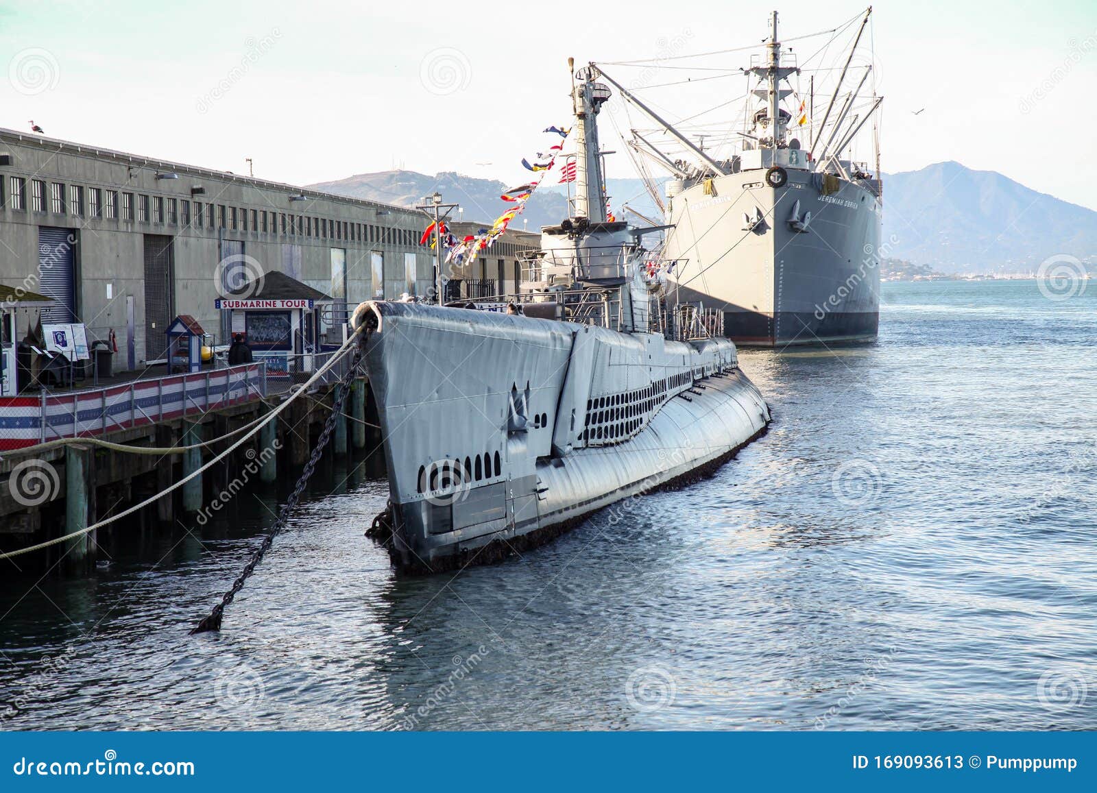 Submarine USS Pampanito Used in World War 2 Editorial Stock Photo ...