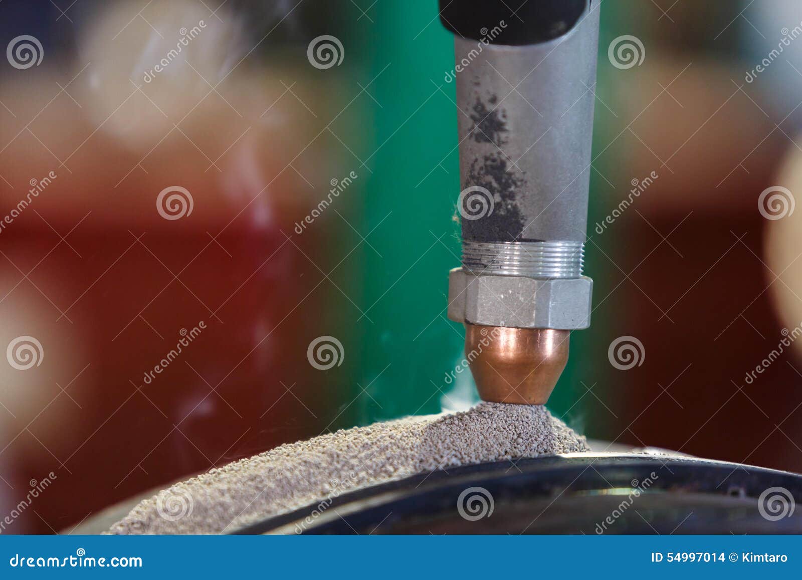 Submerge Arc Welding Process for Hard Surfacing Stock Photo - Image of ...