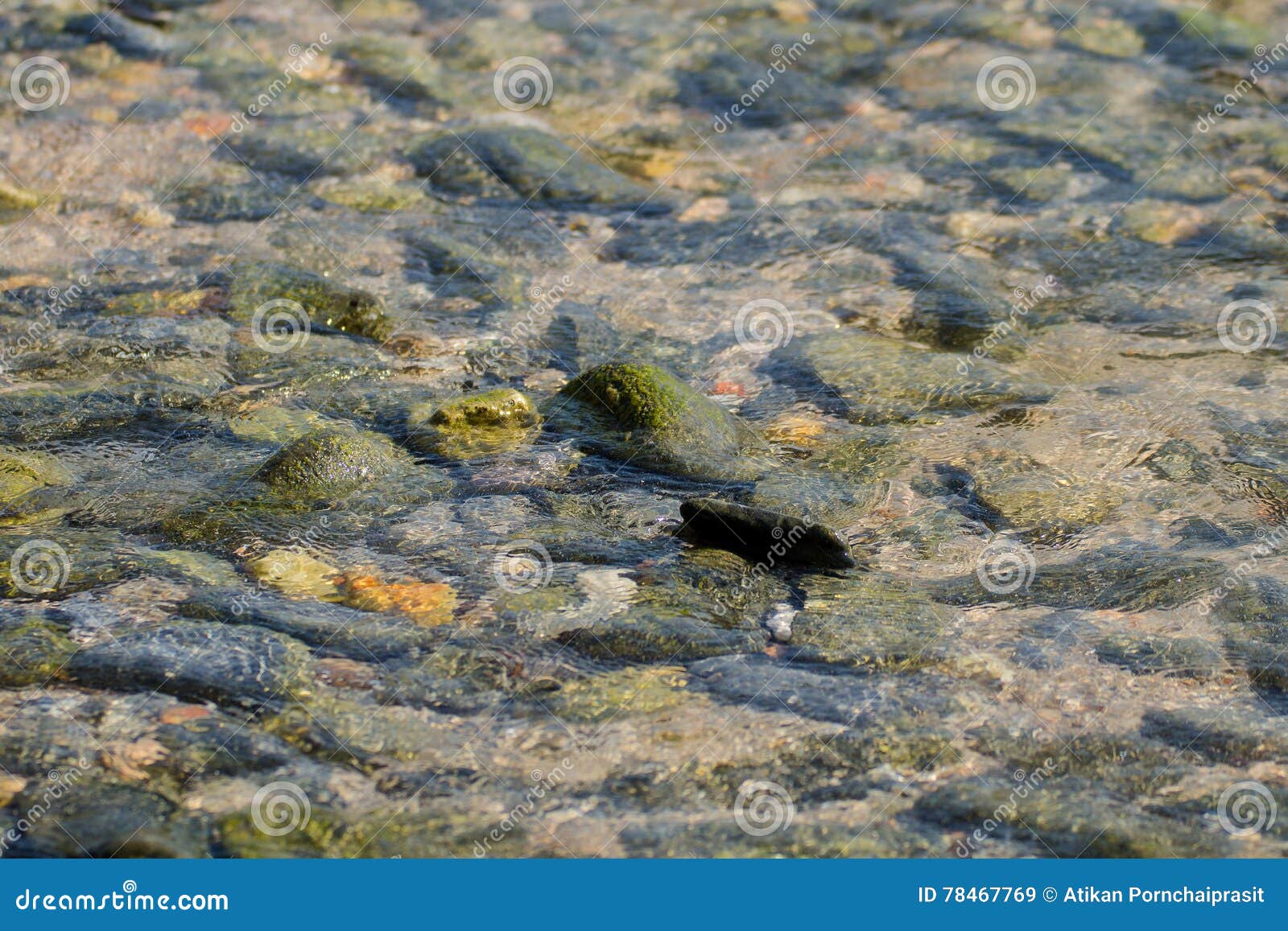 Submerged rocks stock image. Image of cool, black, bright - 78467769