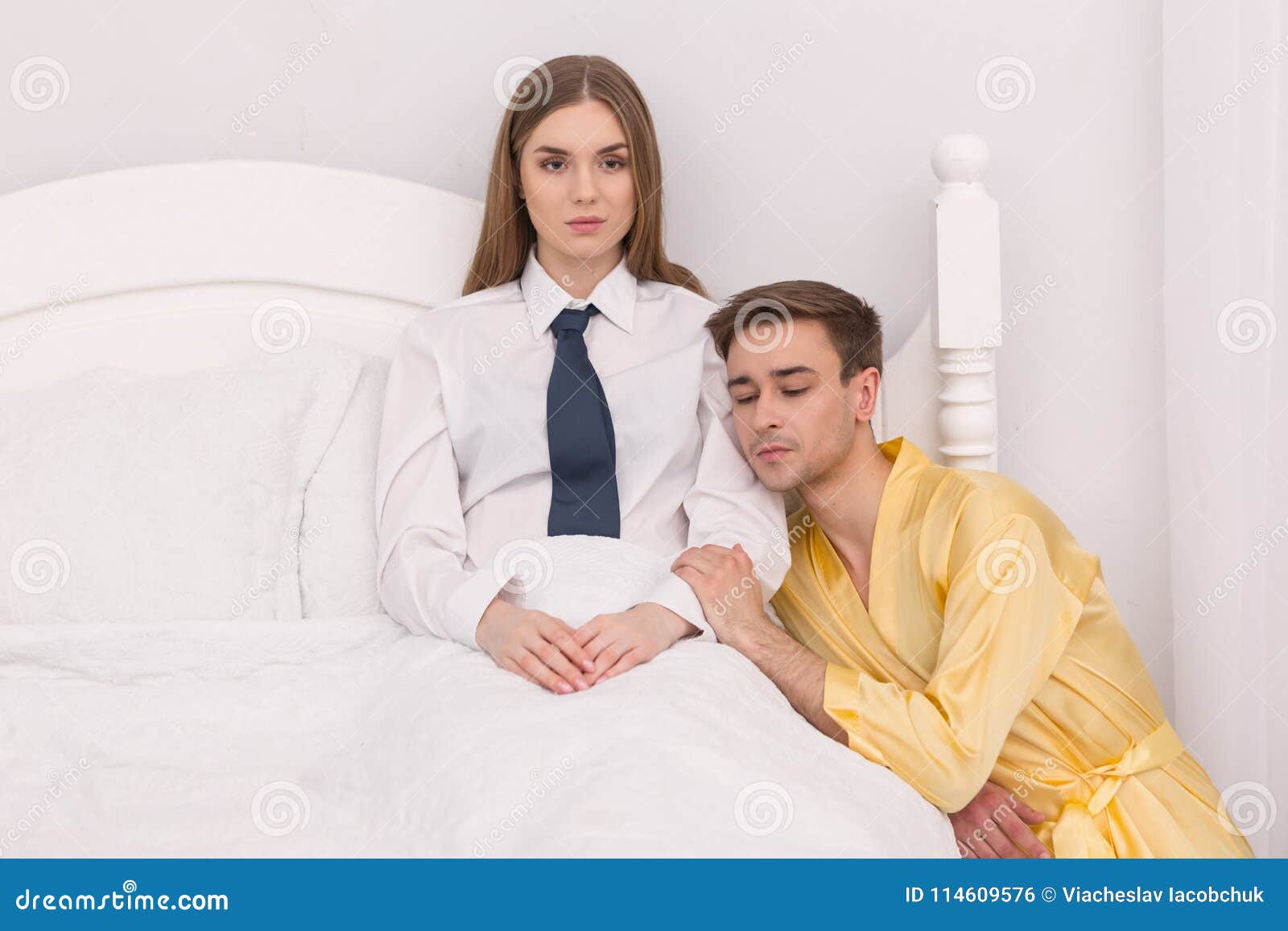 Submissive Boyfriend Sitting Near His Girls Bed Stock Photo - Image of ... Submissive Boyfriend Sitting Near His Girls Bed Stock Photo - Image of ...