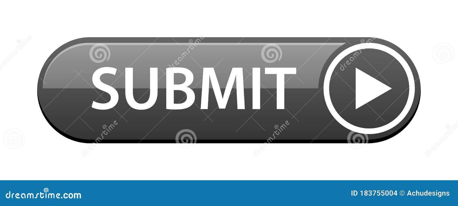 Submit button stock vector. Illustration of contest - 183755004