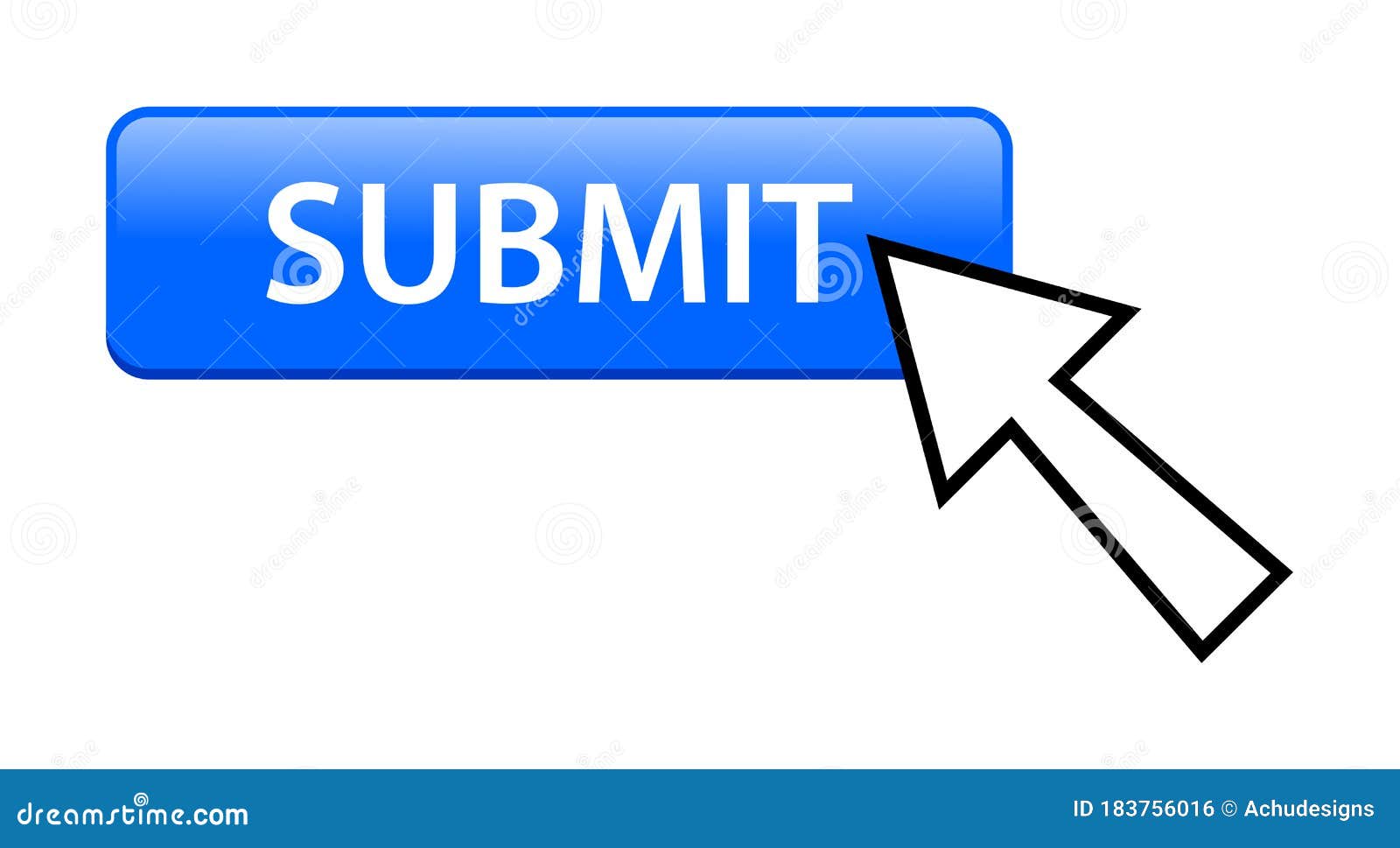 Submit button stock vector. Illustration of browse, data - 183756016