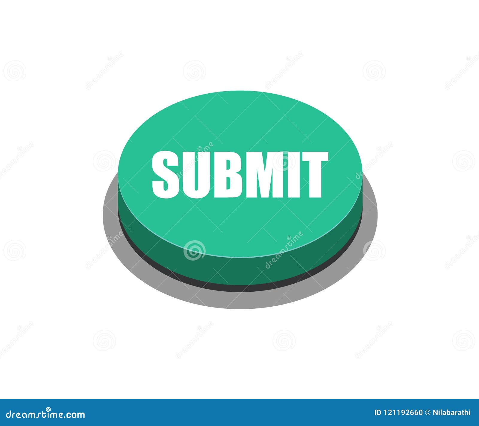 Submit button green stock illustration. Illustration of confirmed ...