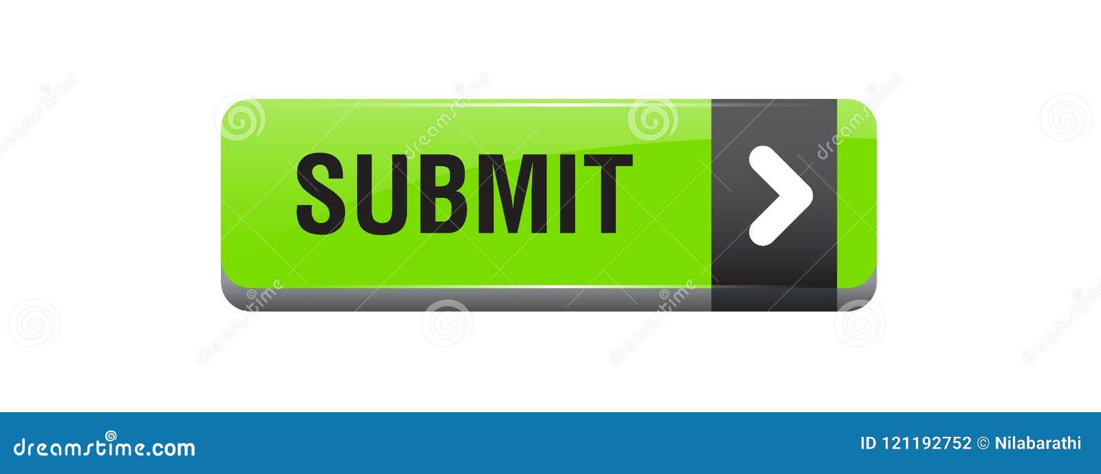Submit button green stock illustration. Illustration of follow - 121192752