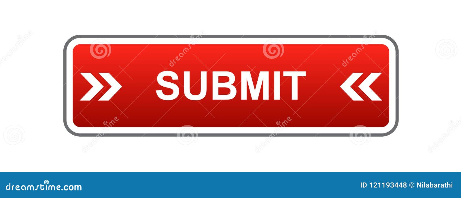 Submit button red stock illustration. Illustration of application ...